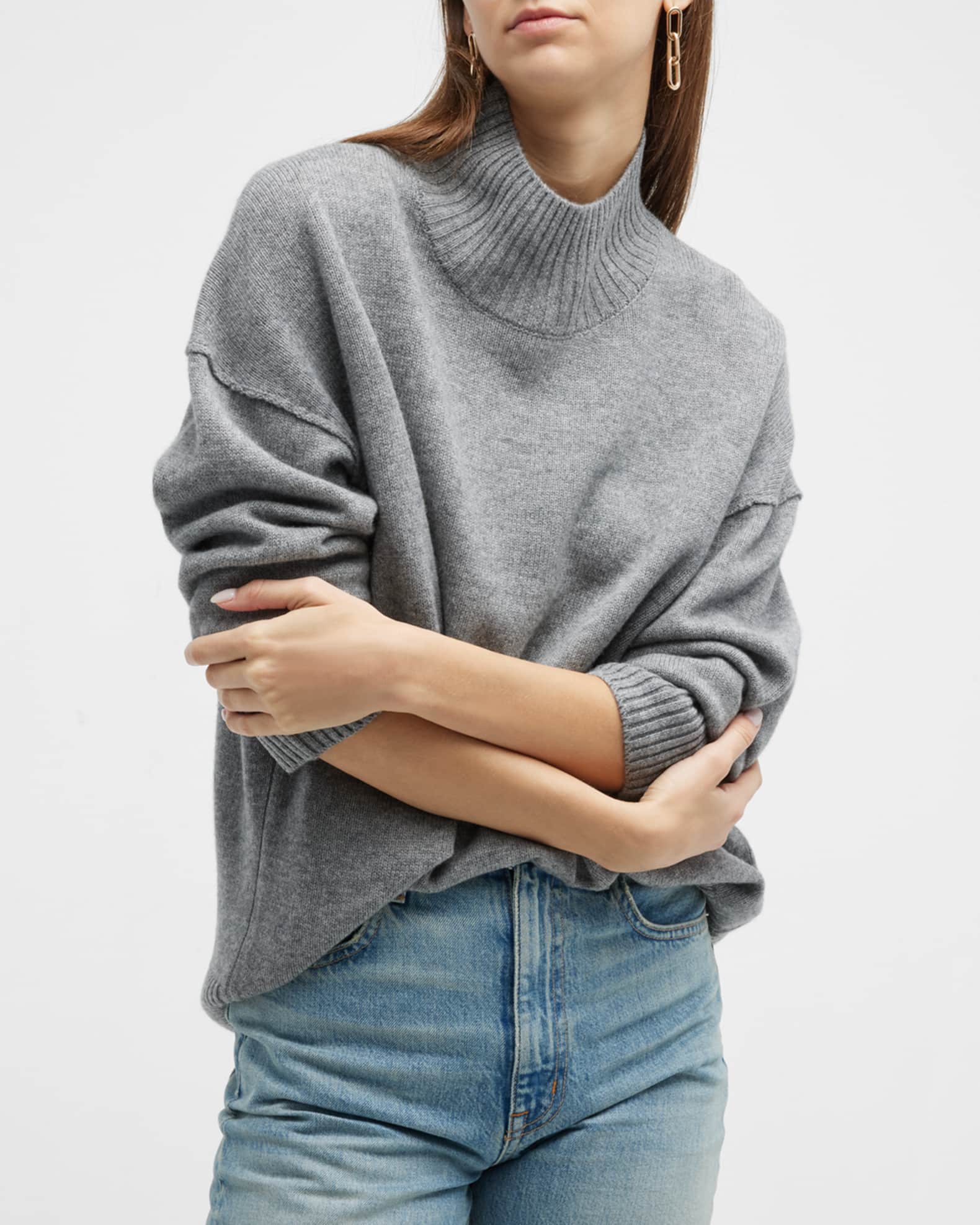 Rails Sasha Mock-Neck Sweater | Neiman Marcus