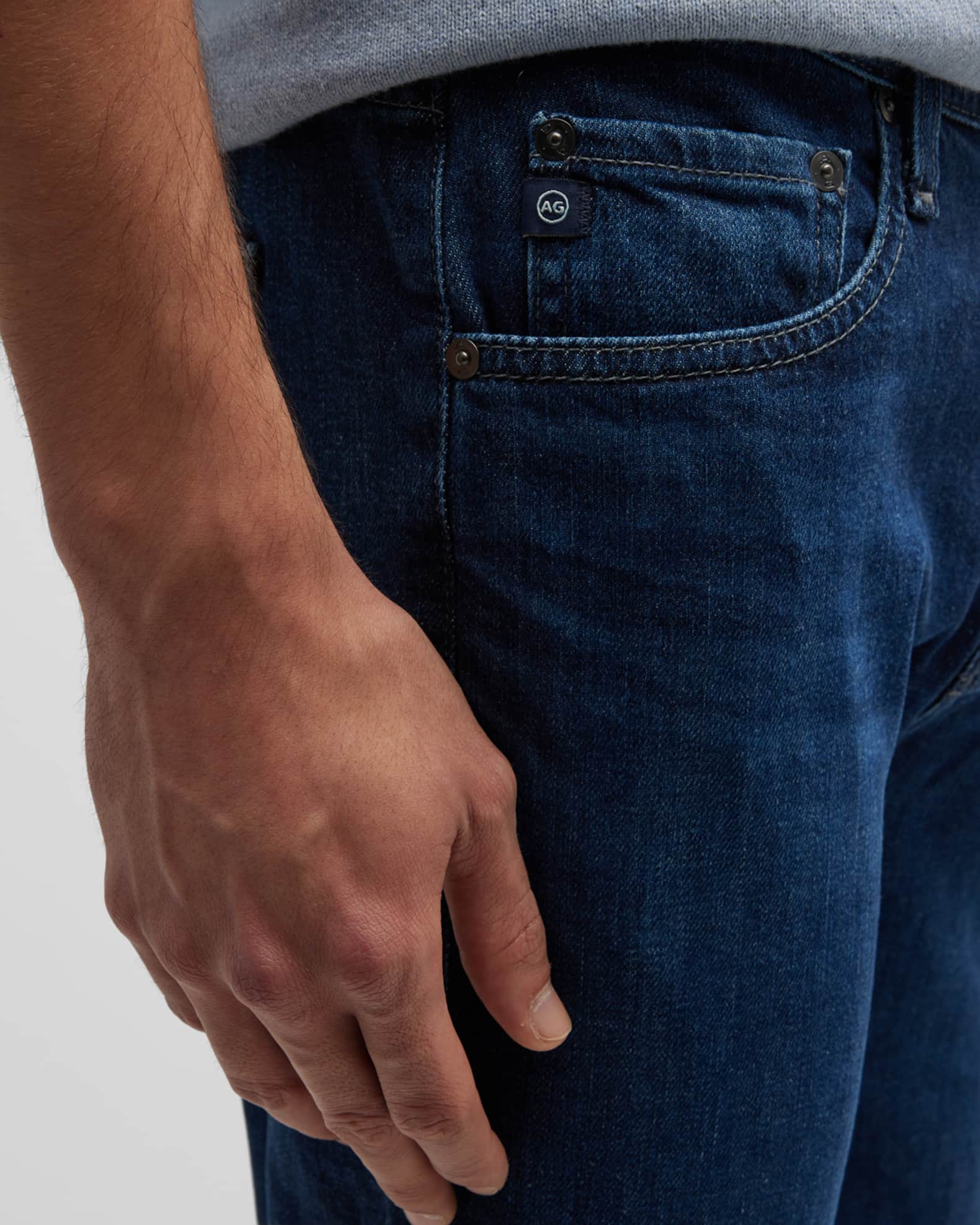 AG Jeans Men's Everett Straight-Leg Jeans | Neiman Marcus