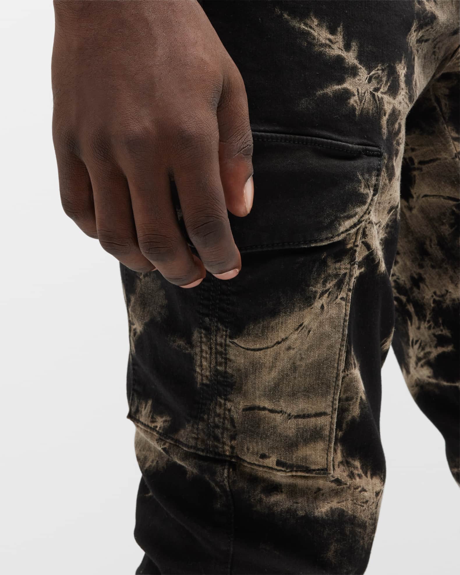 monfrere Men's Preston Tie-Dye Cargo Pants | Neiman Marcus