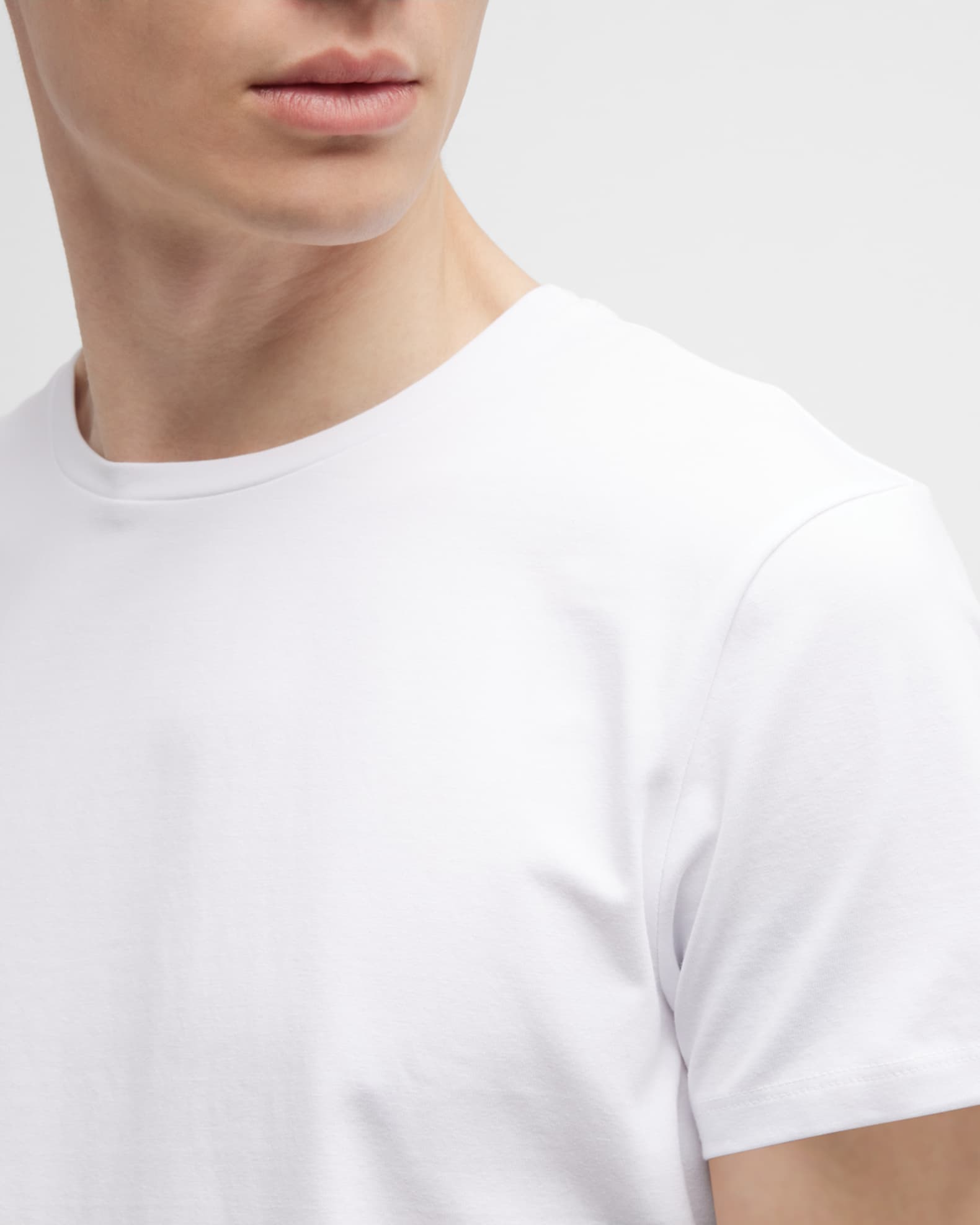 monfrere Men's Dann Solid Crew T-Shirt | Neiman Marcus