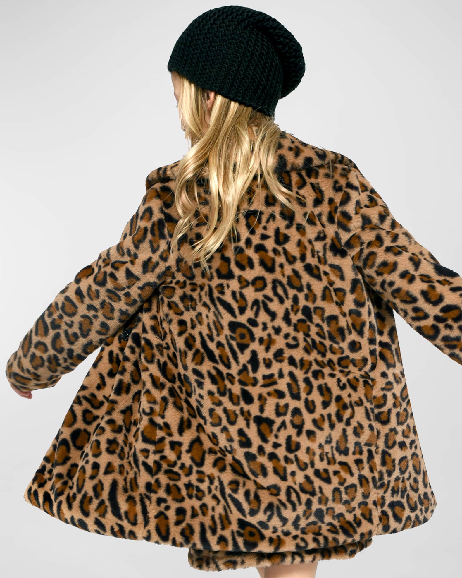 Leopard Teddy Bear Coat | Neiman Marcus