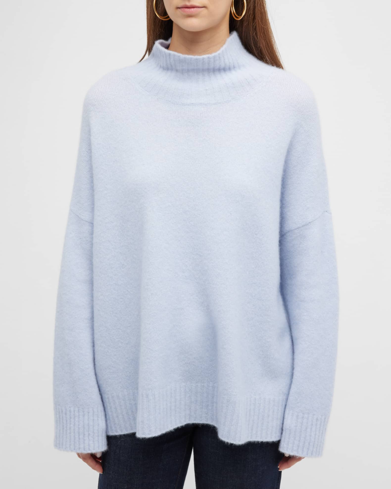 Eileen Fisher Missy Cashmere Bliss Turtleneck Sweater | Neiman Marcus