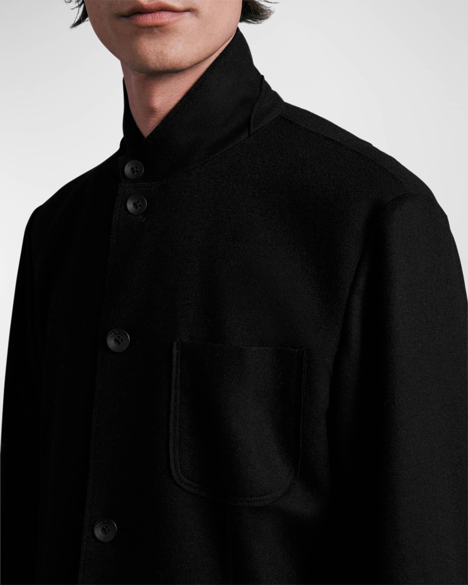 Rag & Bone Men's Wool Prospect Blazer Cardigan | Neiman Marcus