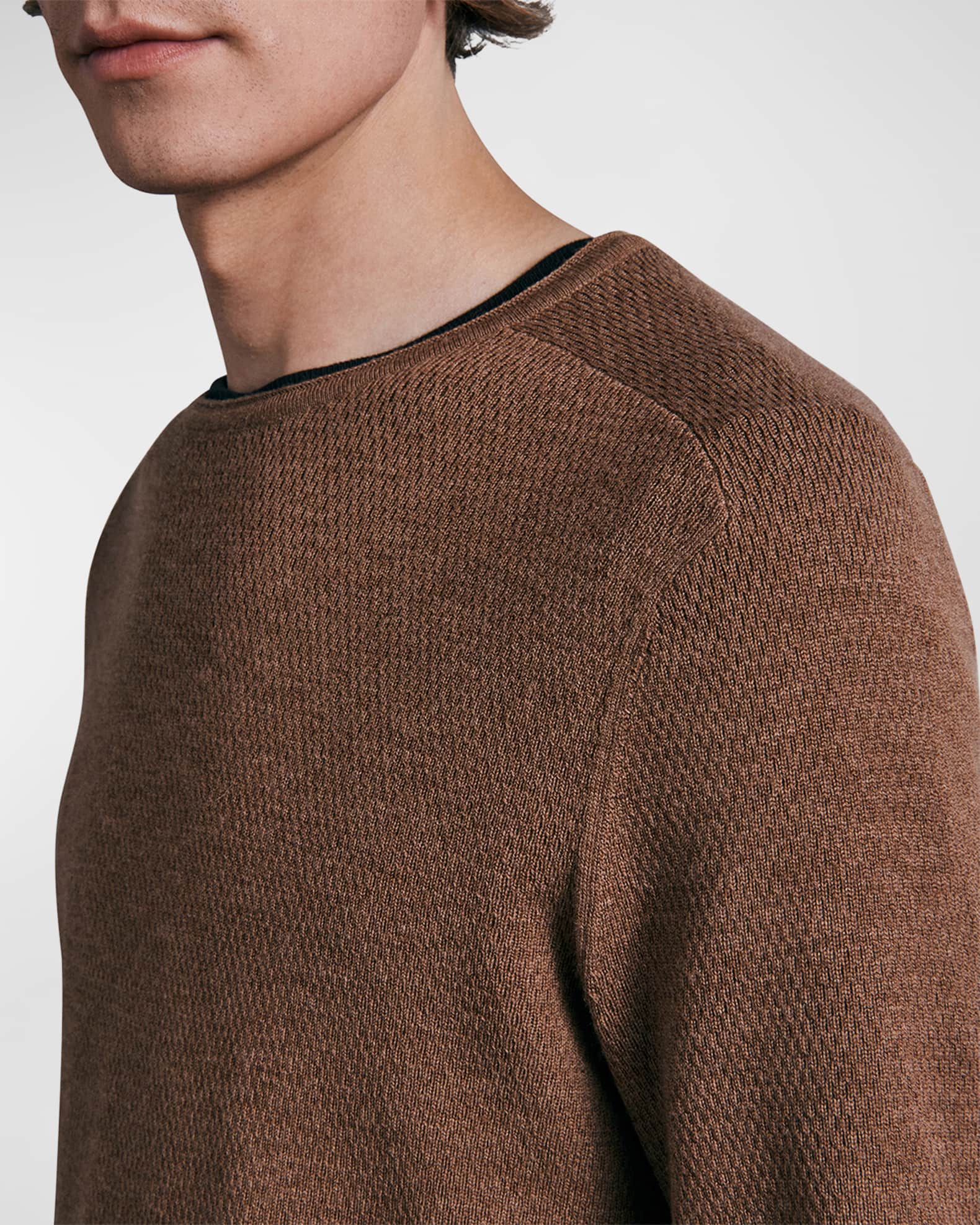 Rag & Bone Men's Collin Wool Crew Sweater | Neiman Marcus