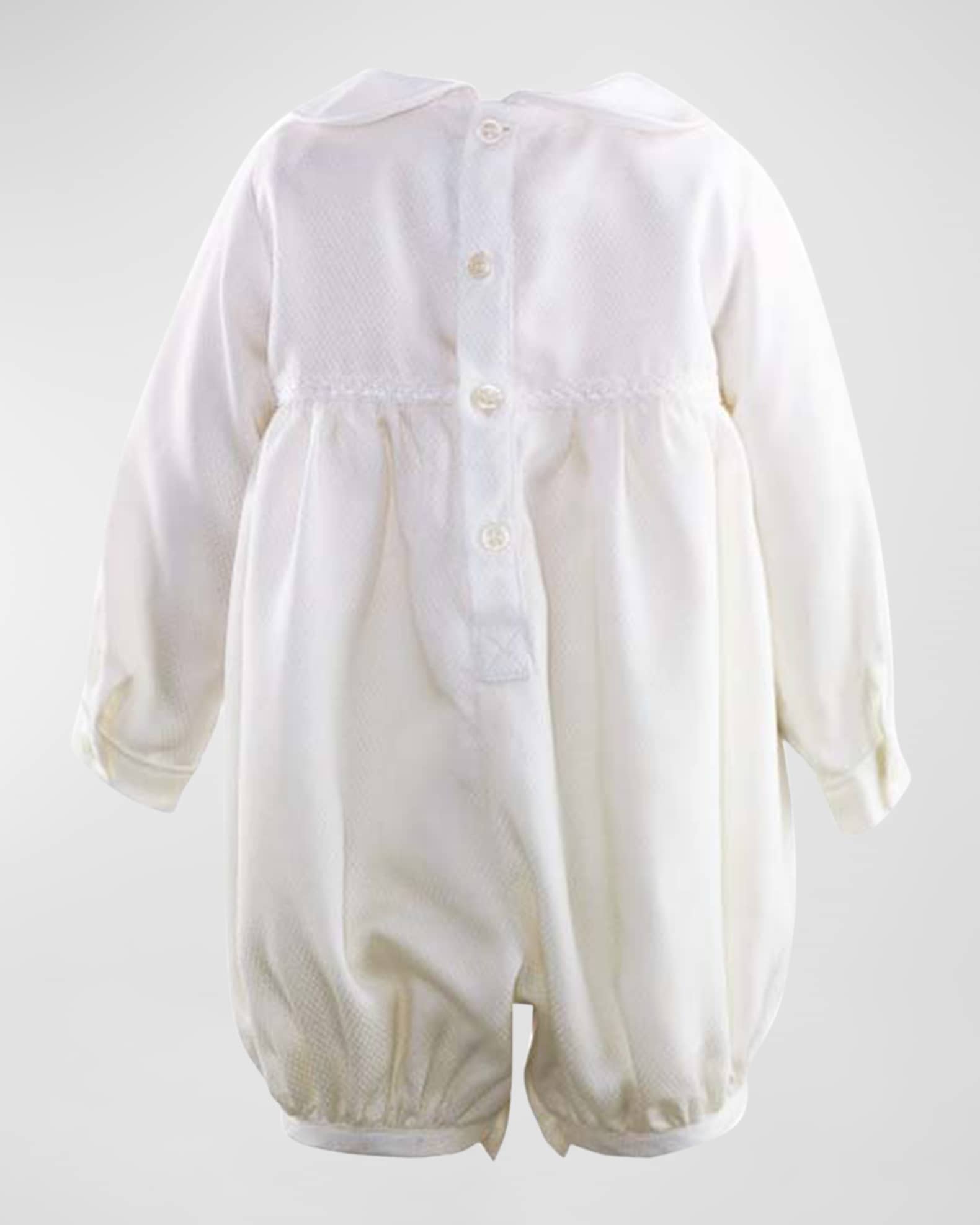 Rachel Riley Girl's Long-Sleeve Cotton Babysuit, Size 3M-12M | Neiman ...