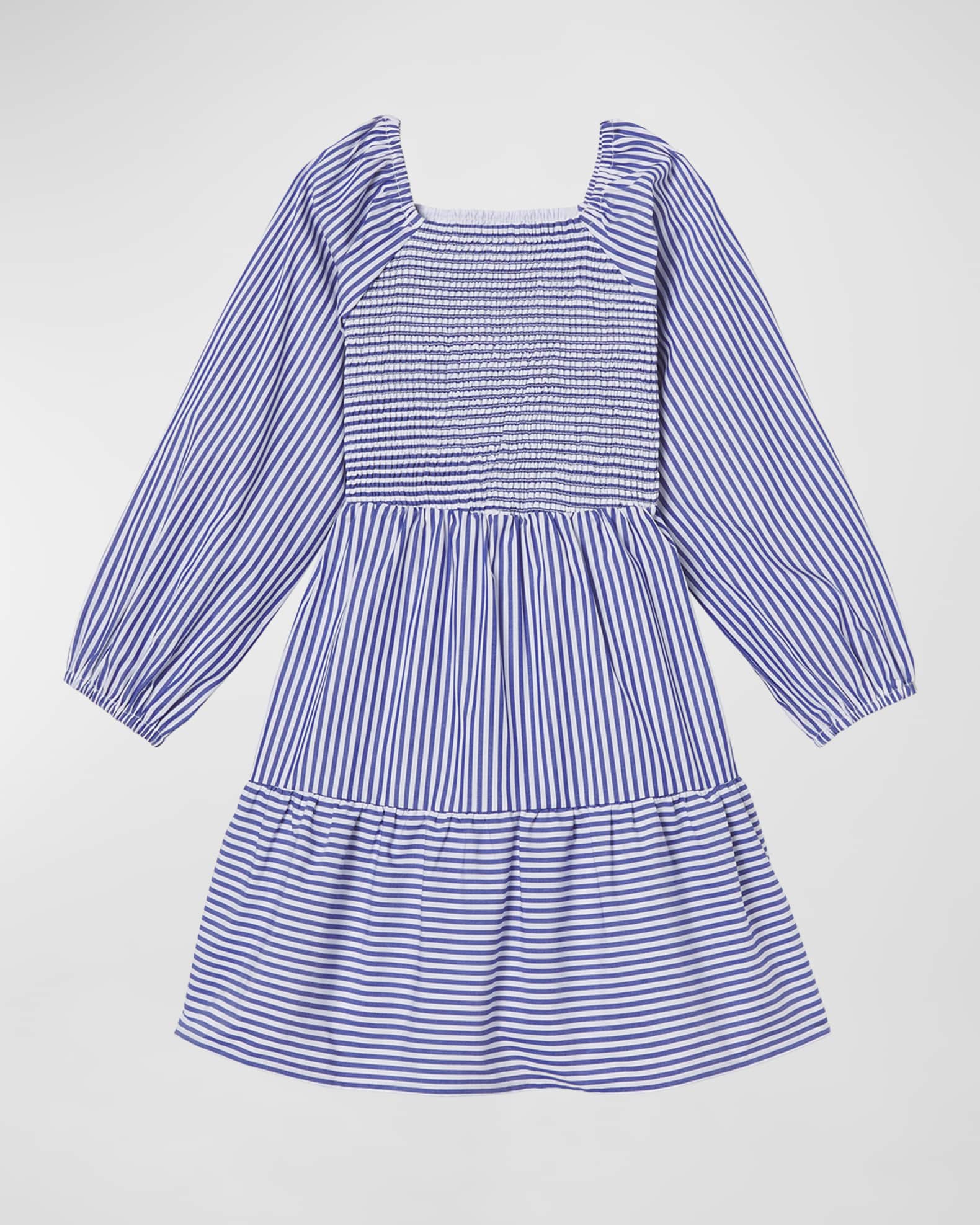 Classic Prep Childrenswear Girl's Hattie Striped Tiered Dress, Size 2 ...