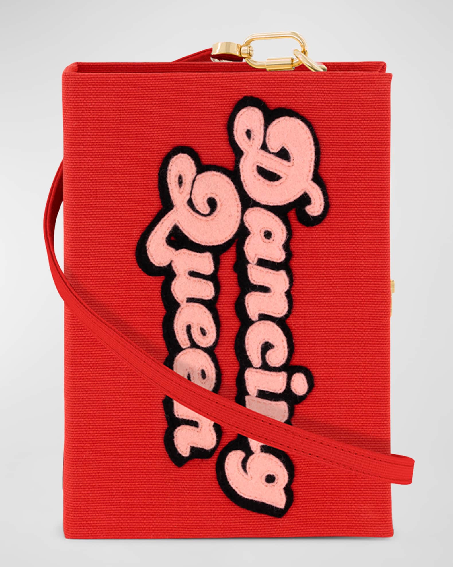 Olympia Le-Tan Dancing Queen Book Clutch Bag | Neiman Marcus