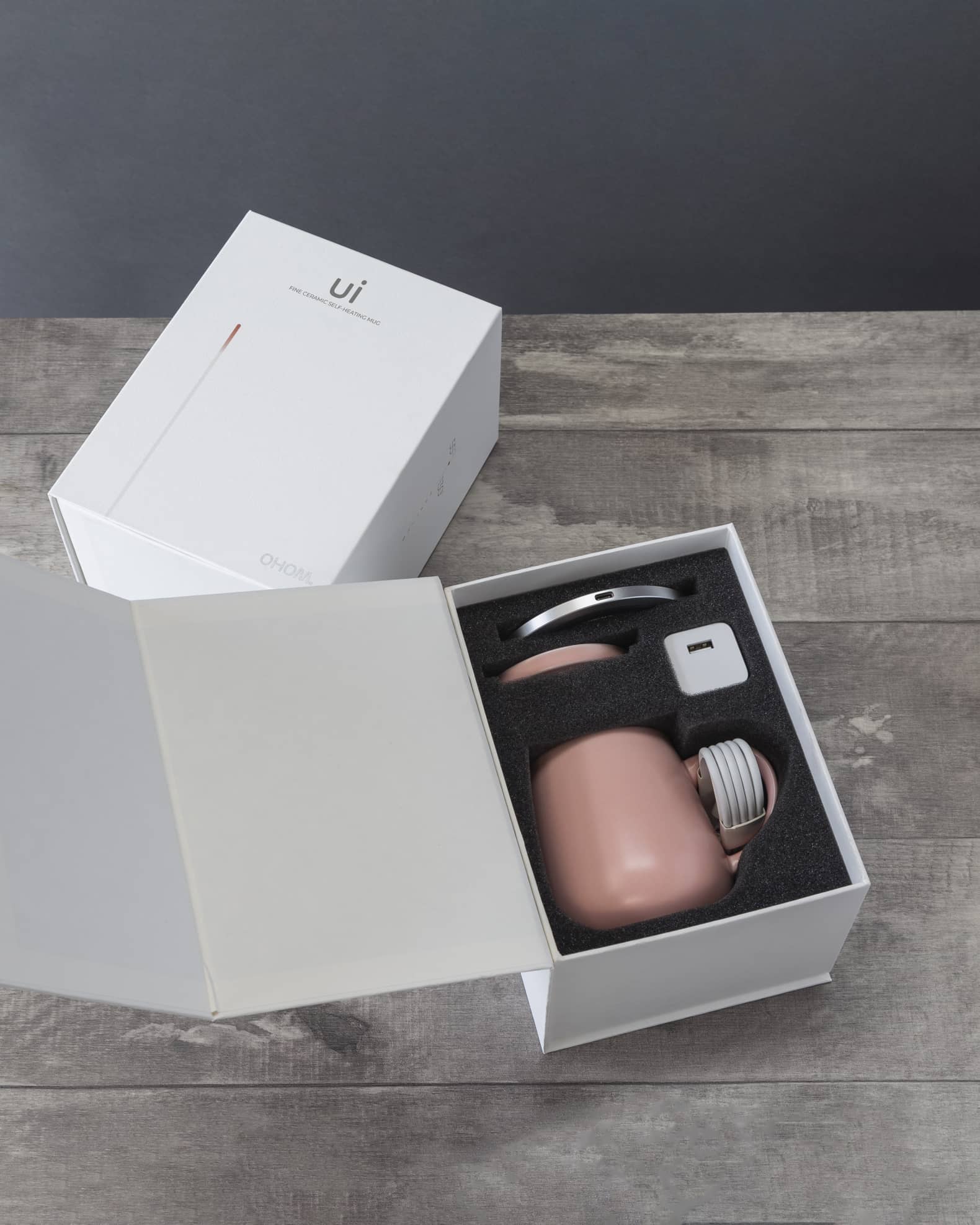 OHOM UI Self-Heating Mug, 12 oz. | Neiman Marcus