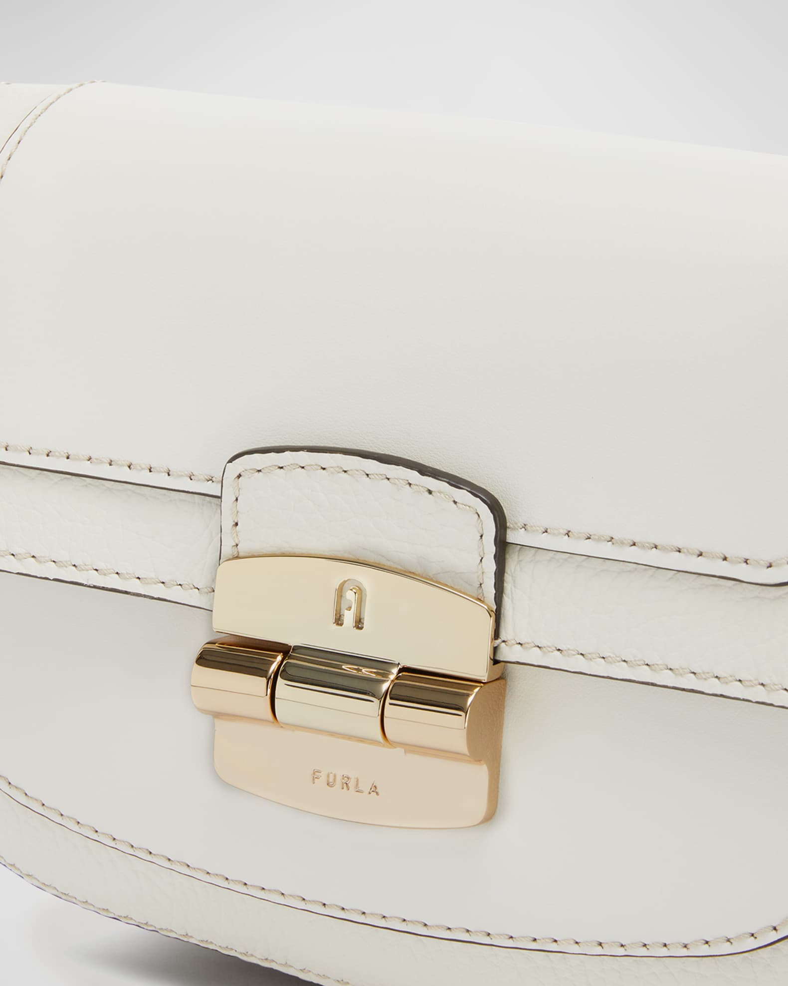 Furla Club Saddle Leather Crossbody Bag | Neiman Marcus