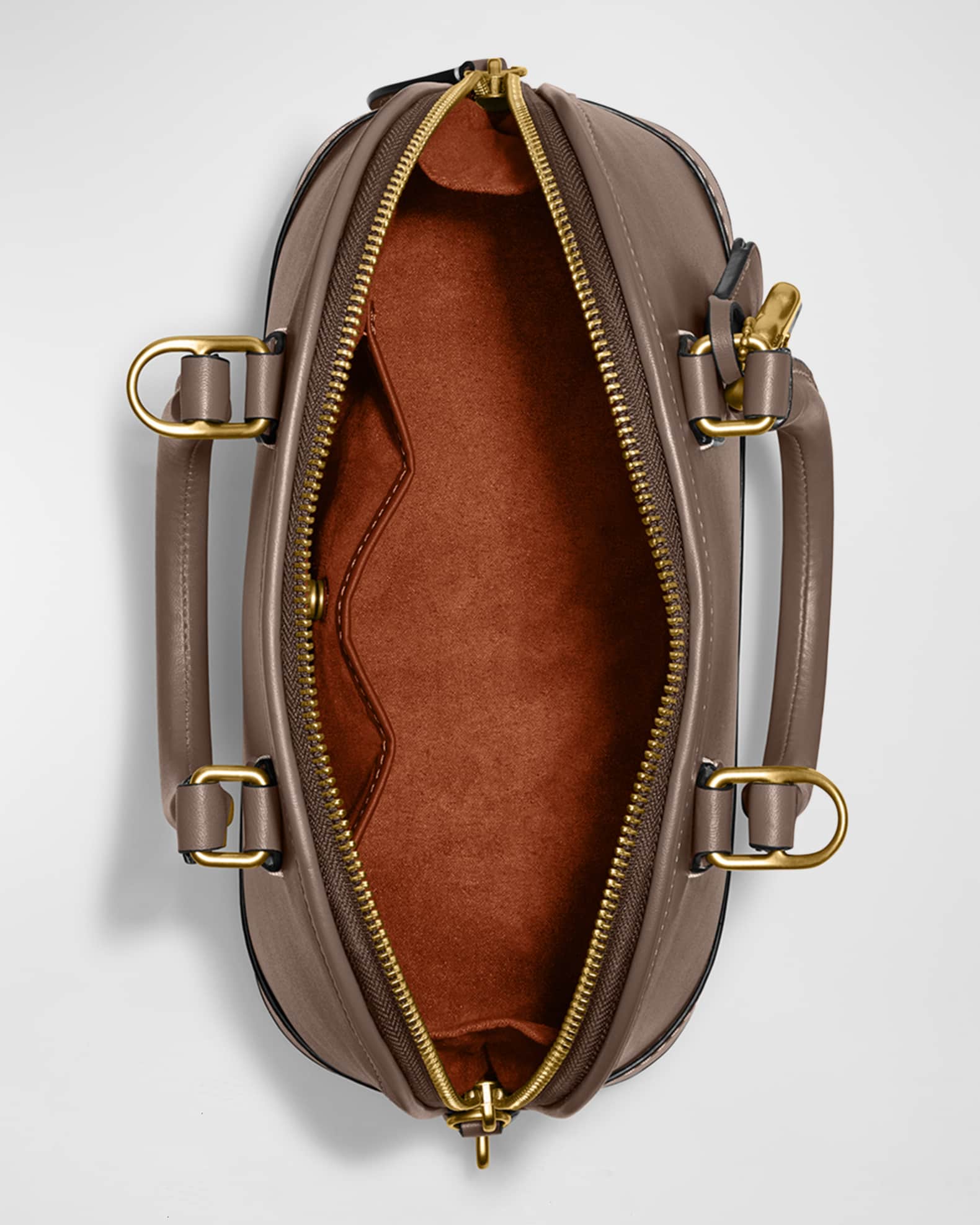 Coach Revel Leather Top-Handle Bag | Neiman Marcus