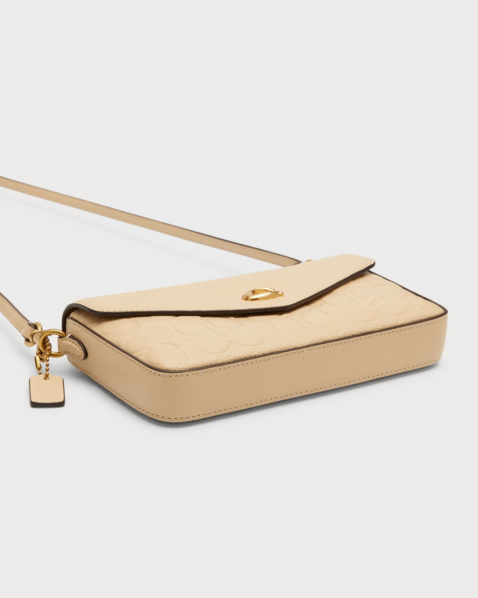 Coach Wyn Signature Leather Crossbody Bag | Neiman Marcus