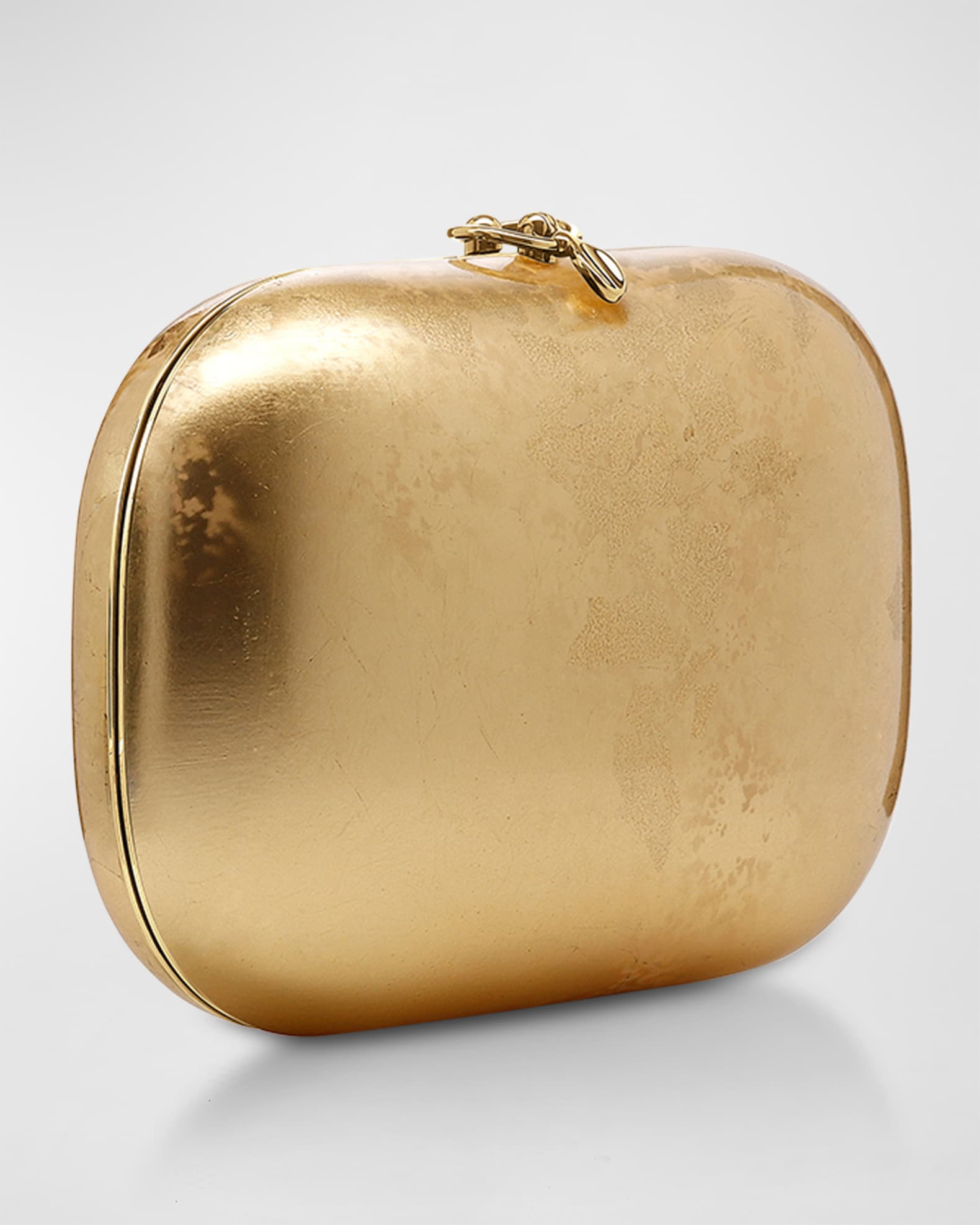 Jeffrey Levinson Elina Plus Metallic Clutch Bag | Neiman Marcus