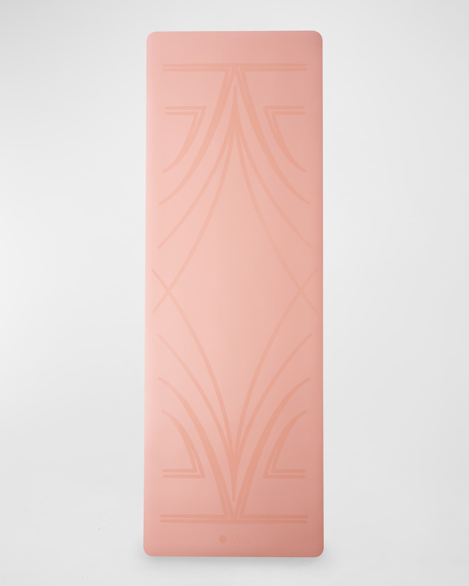 Yoga Design Lab Infinity Yoga Mat Diamond Align Coral, 5mm | Neiman Marcus