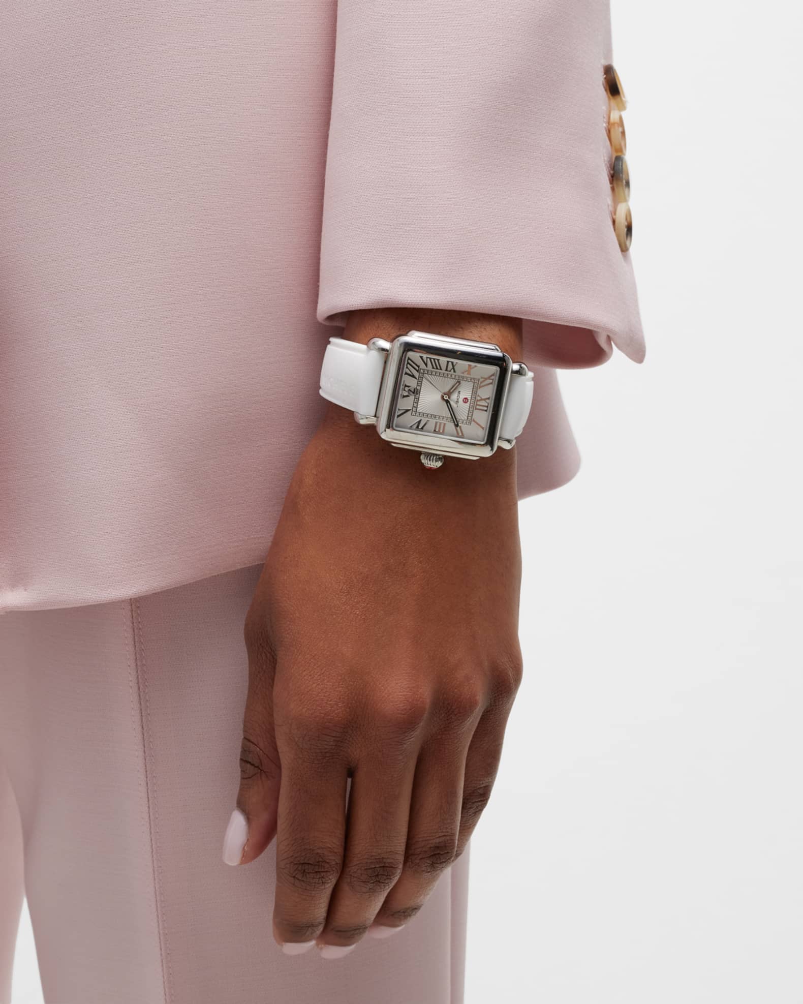 MICHELE Multi 18mm Silicone Watch Strap Gift Set | Neiman Marcus