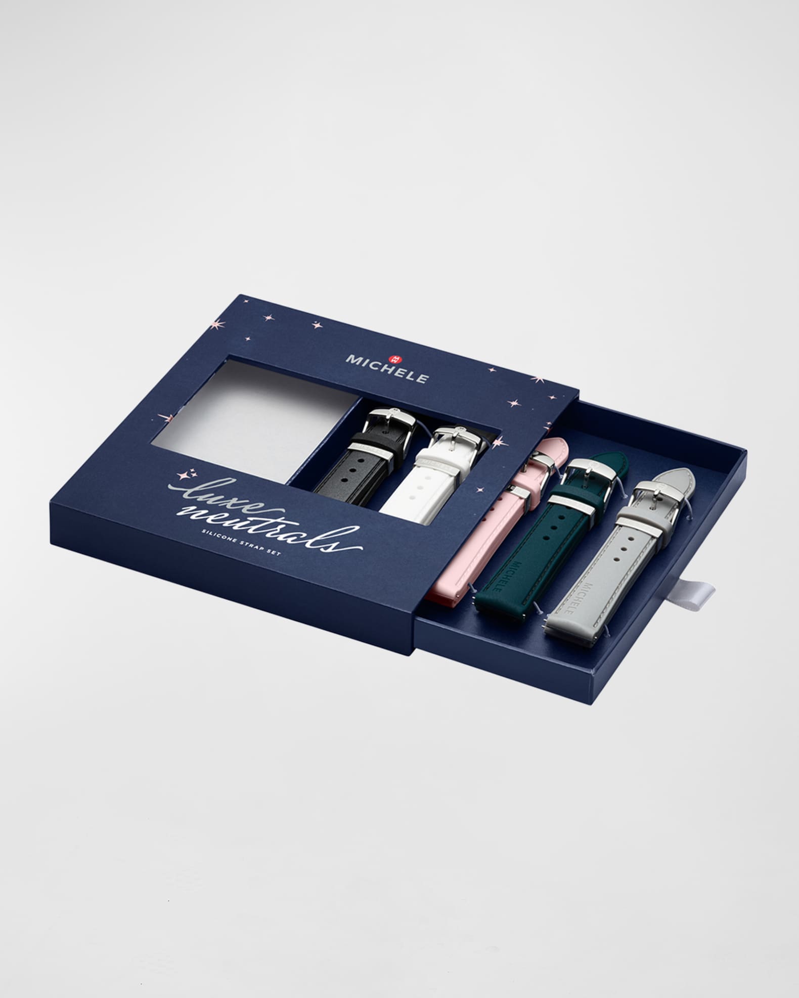 MICHELE Multi 18mm Silicone Watch Strap Gift Set | Neiman Marcus