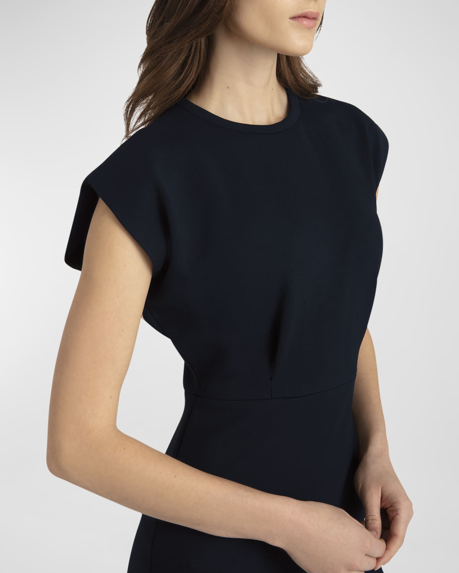 Judith & Charles Xena Jersey Midi Dress | Neiman Marcus