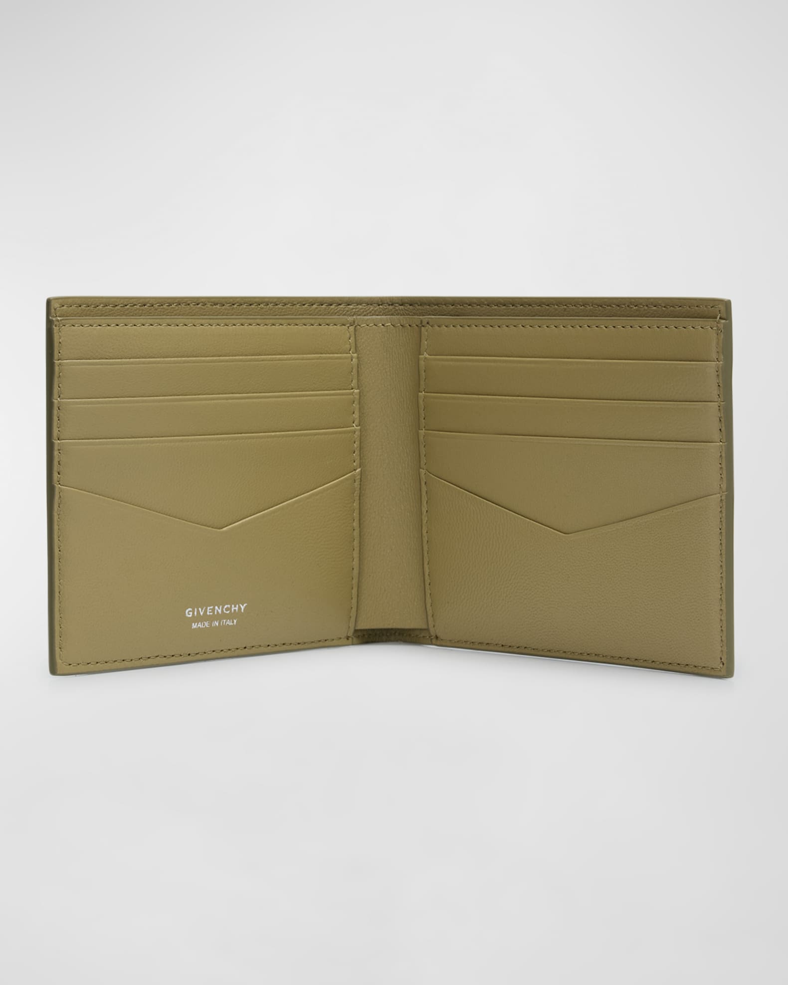 Givenchy Men's 4G Leather Logo Bifold Wallet | Neiman Marcus