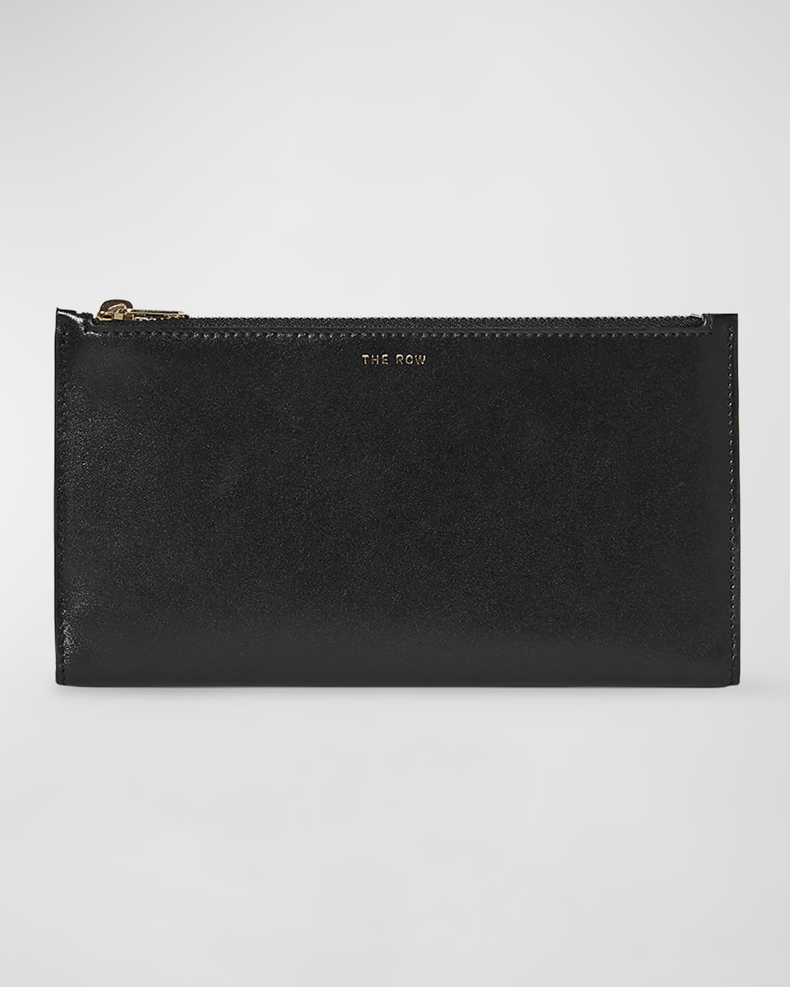 THE ROW Multi Zipped Bifold Wallet in Calf Leather | Neiman Marcus