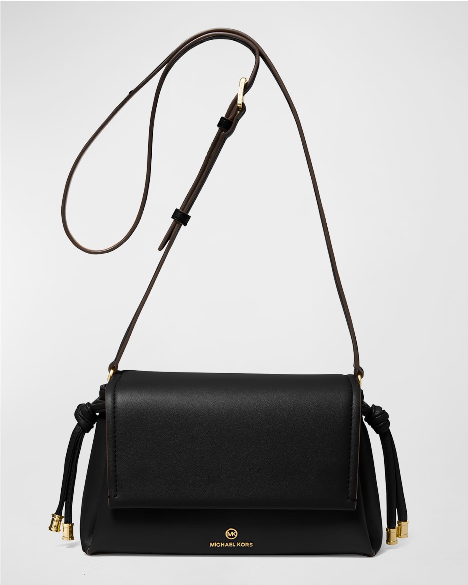 MICHAEL Michael Kors Pearl Small Flap Crossbody Bag | Neiman Marcus MICHAEL Michael Kors Pearl Small Flap Crossbody Bag | Neiman Marcus