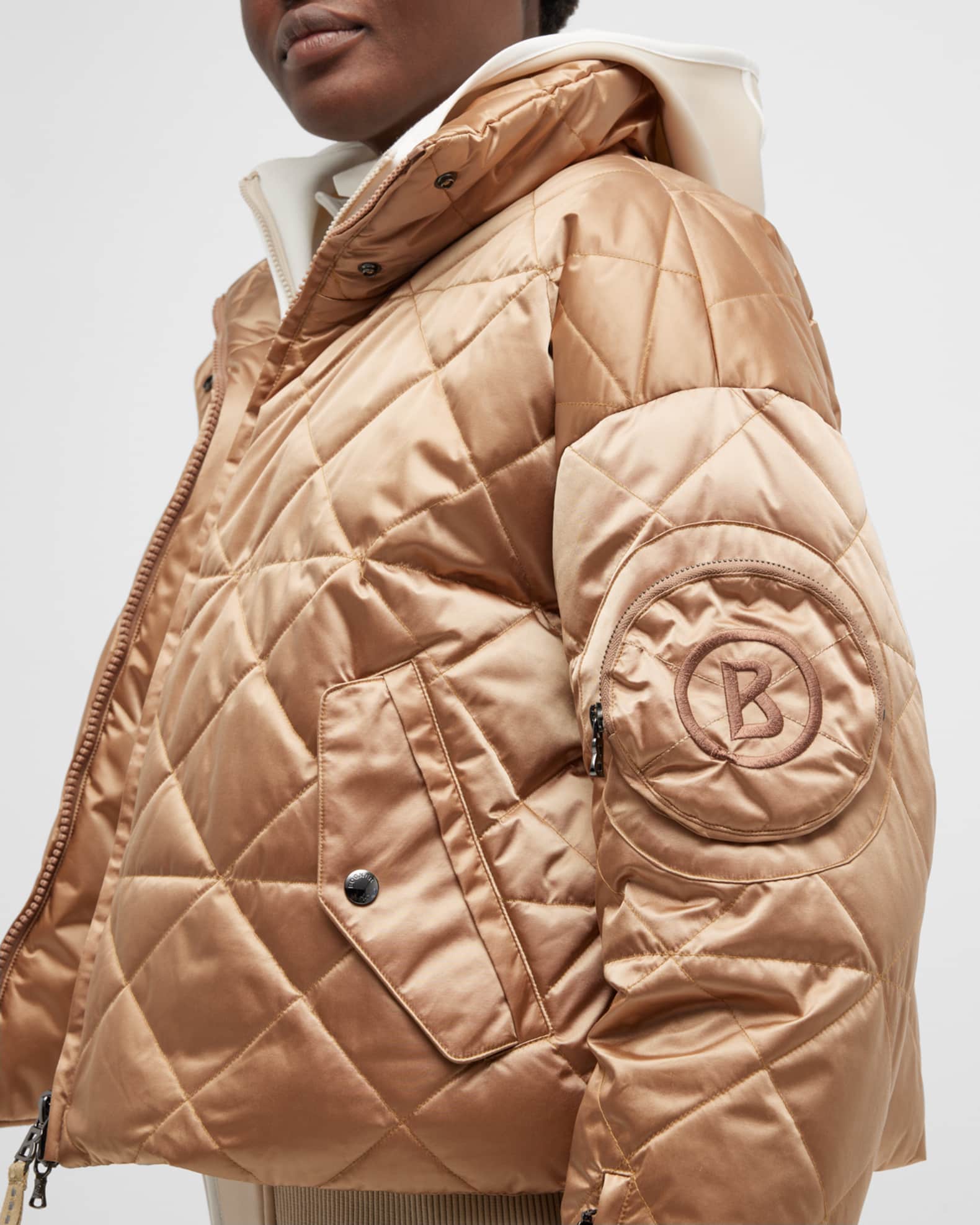 Bogner Elani Layered Ski Jacket | Neiman Marcus