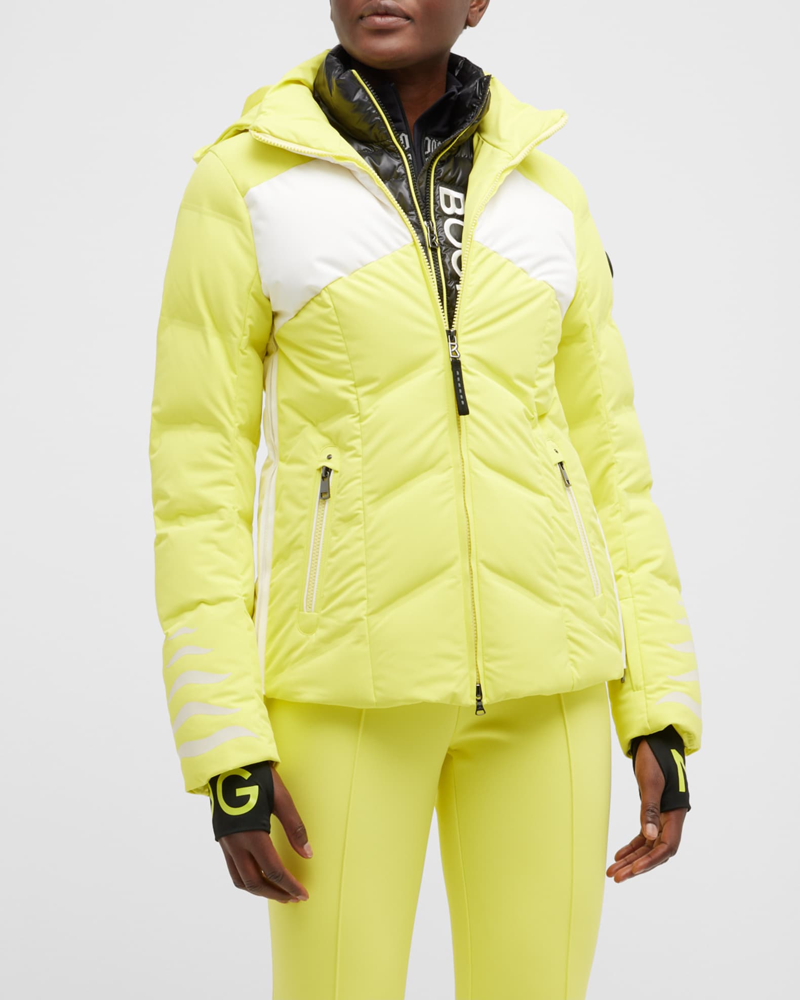 Bogner Della Layered Puffer Coat | Neiman Marcus