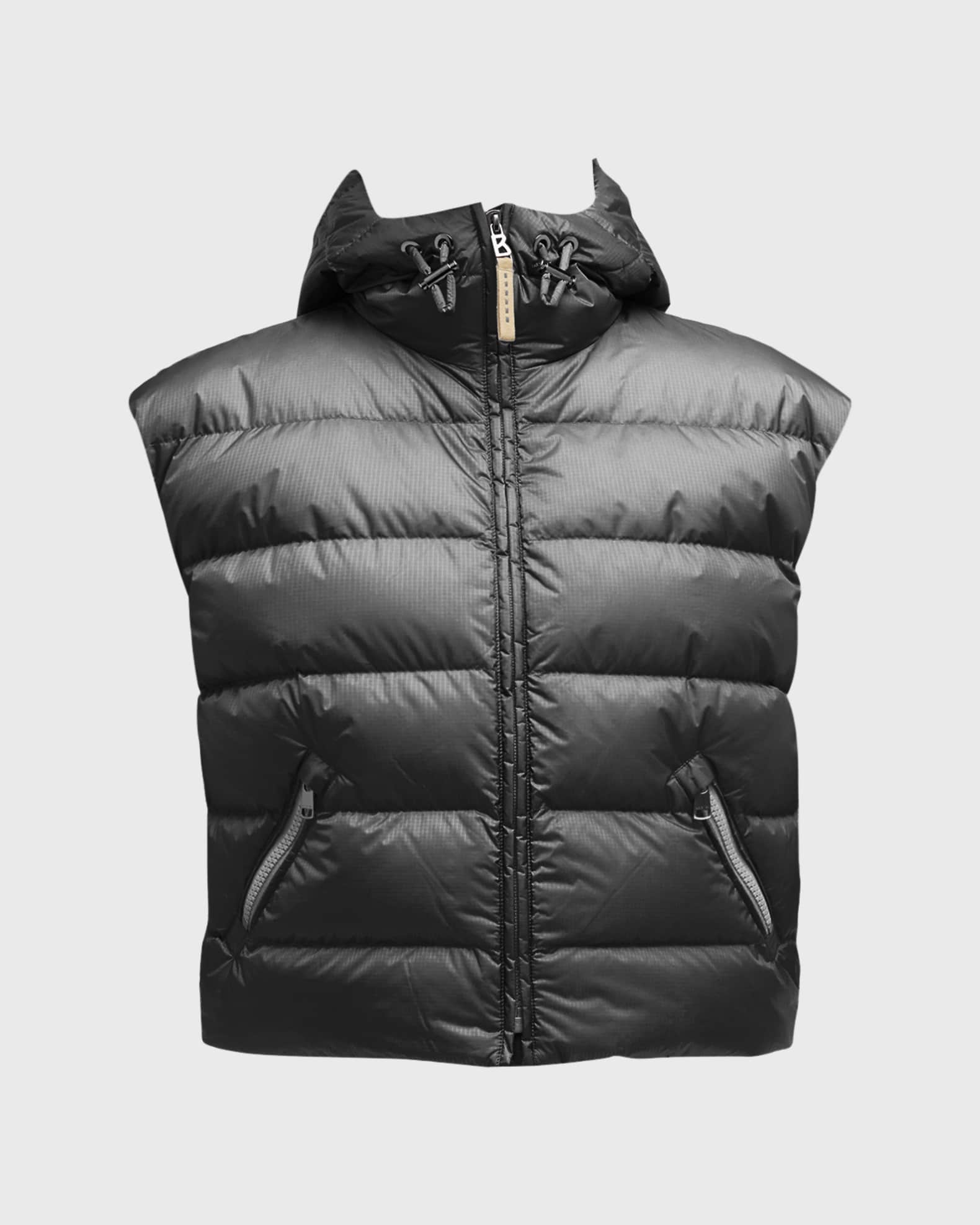 Bogner Vreni Hooded Puffer Vest | Neiman Marcus