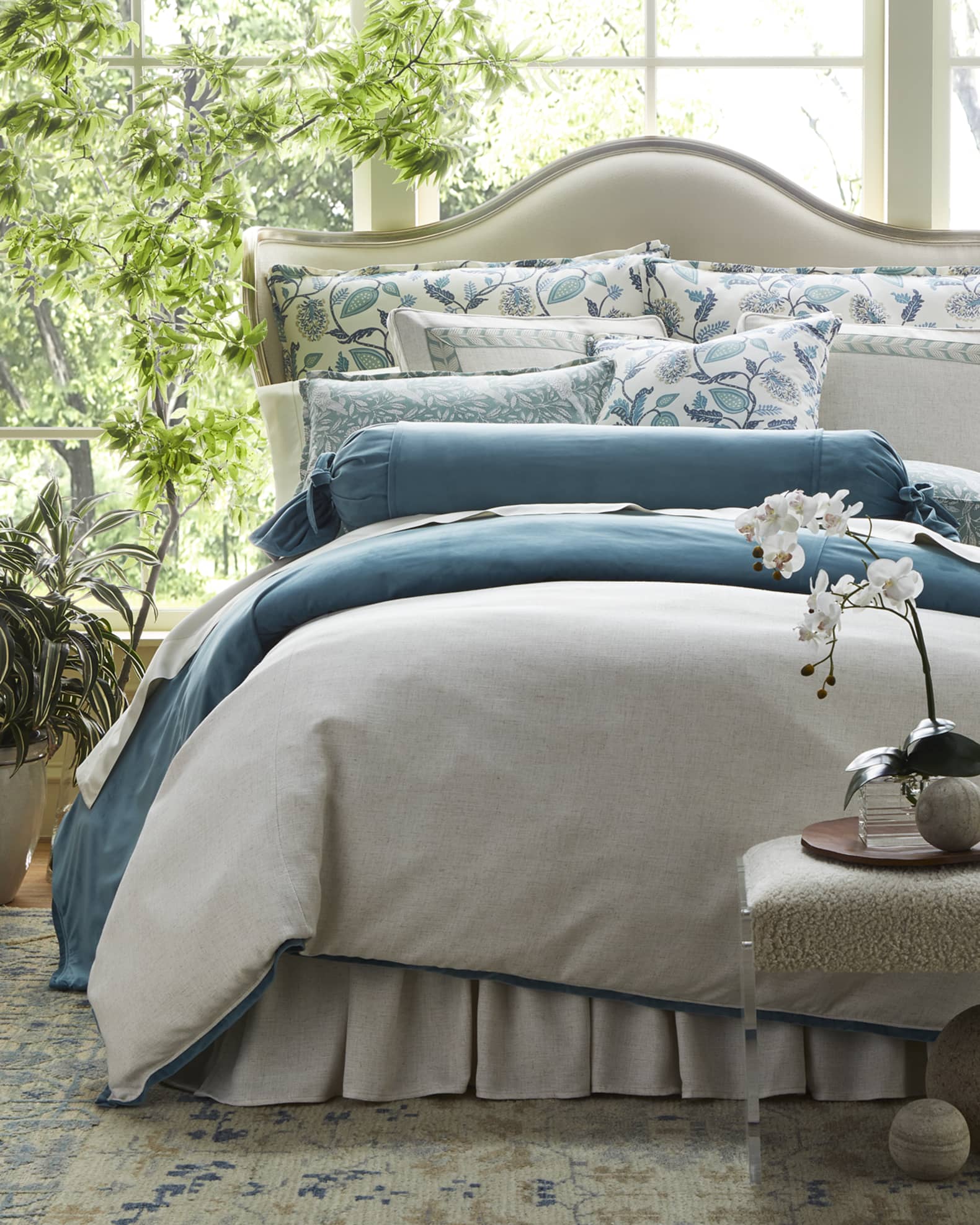 Spa Bird Bedding Collection | Neiman Marcus