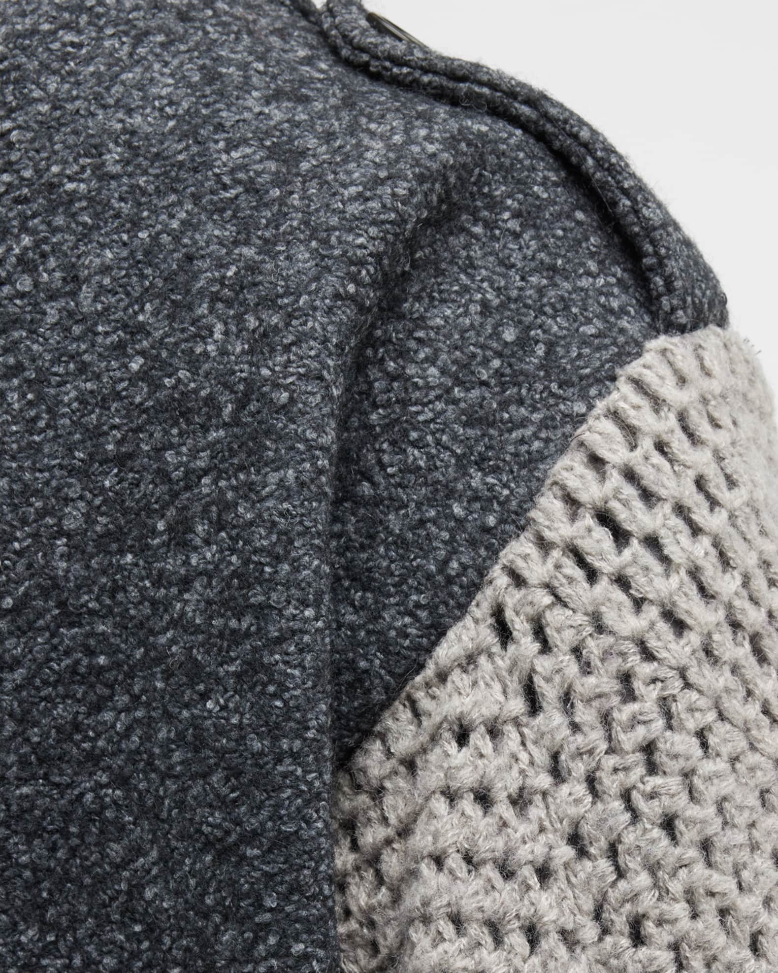 Tu Lize Embroidered Wool Utility Jacket | Neiman Marcus