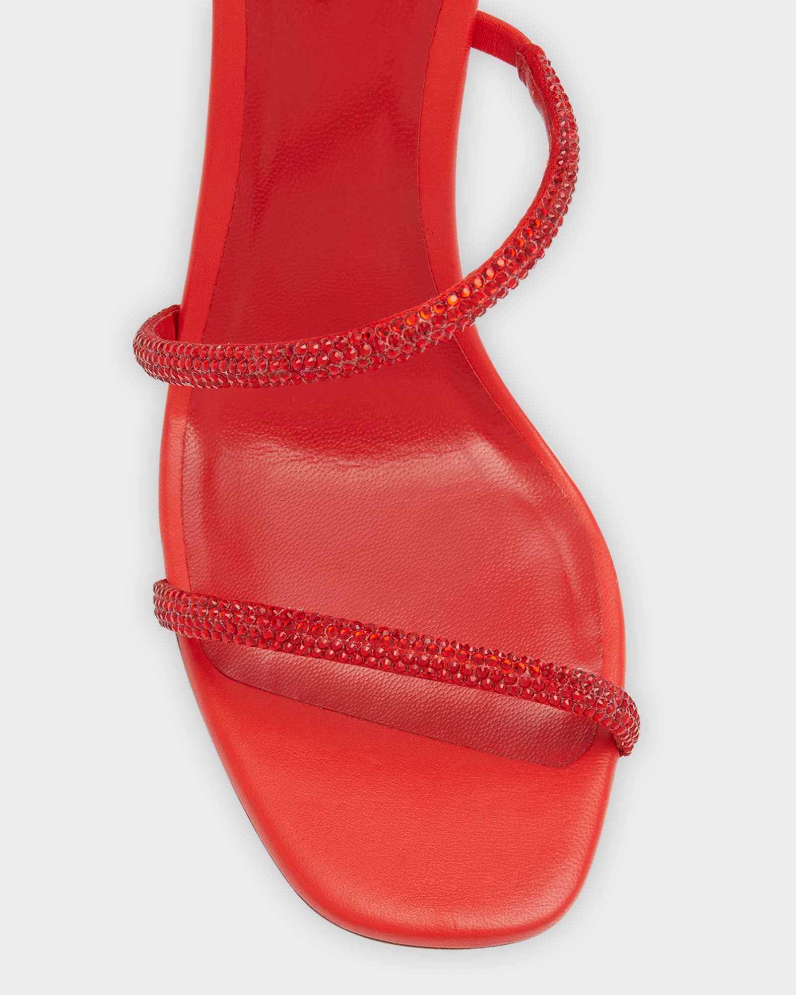 Rene Caovilla Strass Snake-Wrap Cocktail Sandals | Neiman Marcus
