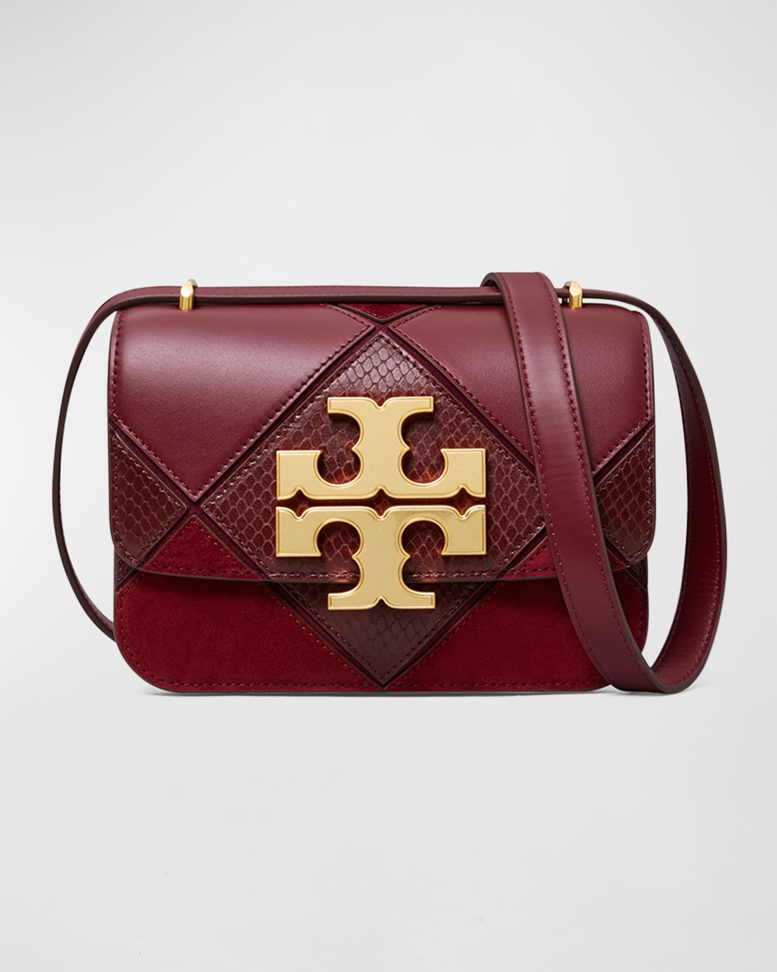 Tory Burch Eleanor Small Diamond Patchwork Convertible Shoulder Bag ...