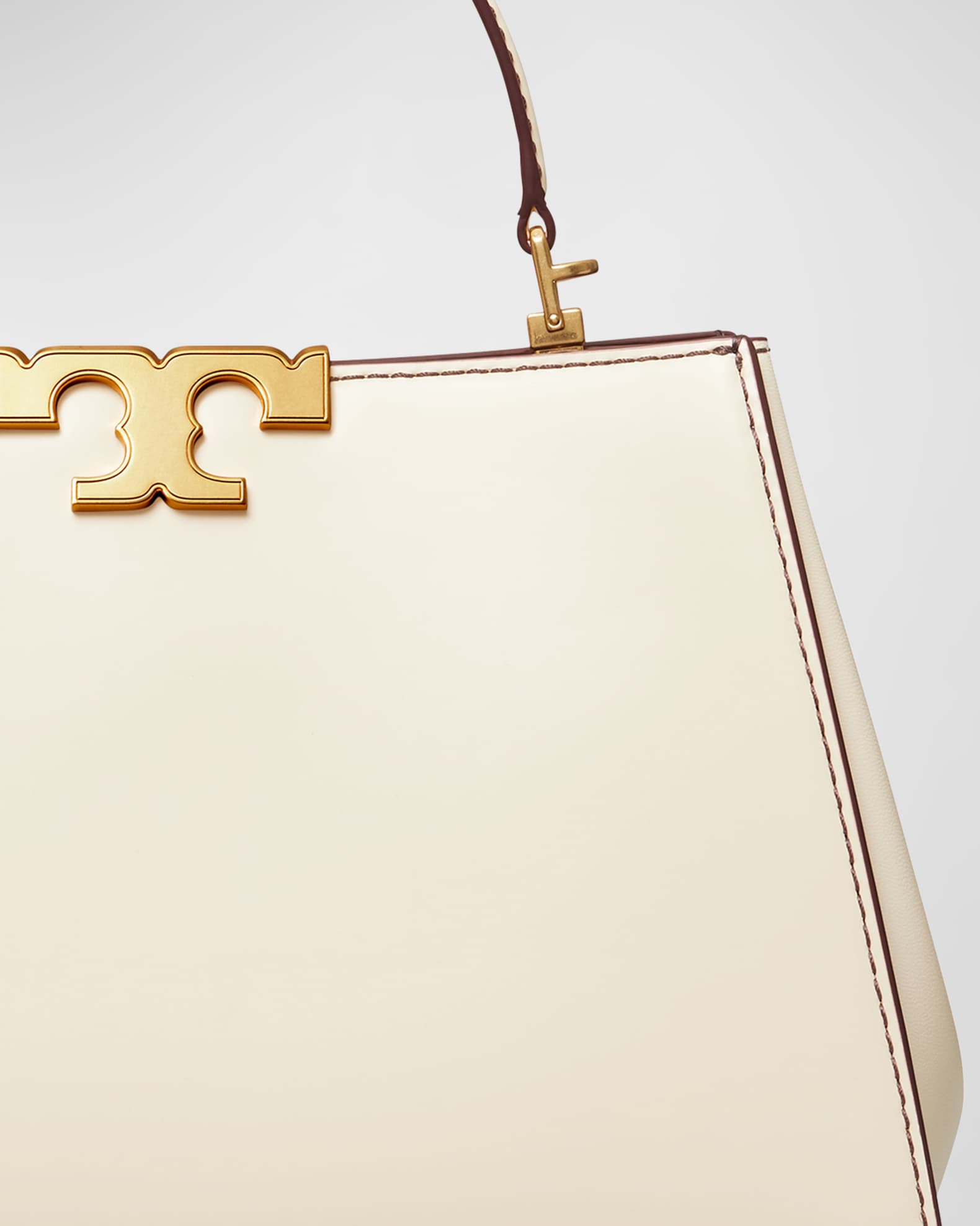 Tory Burch Eleanor Leather Satchel Bag | Neiman Marcus
