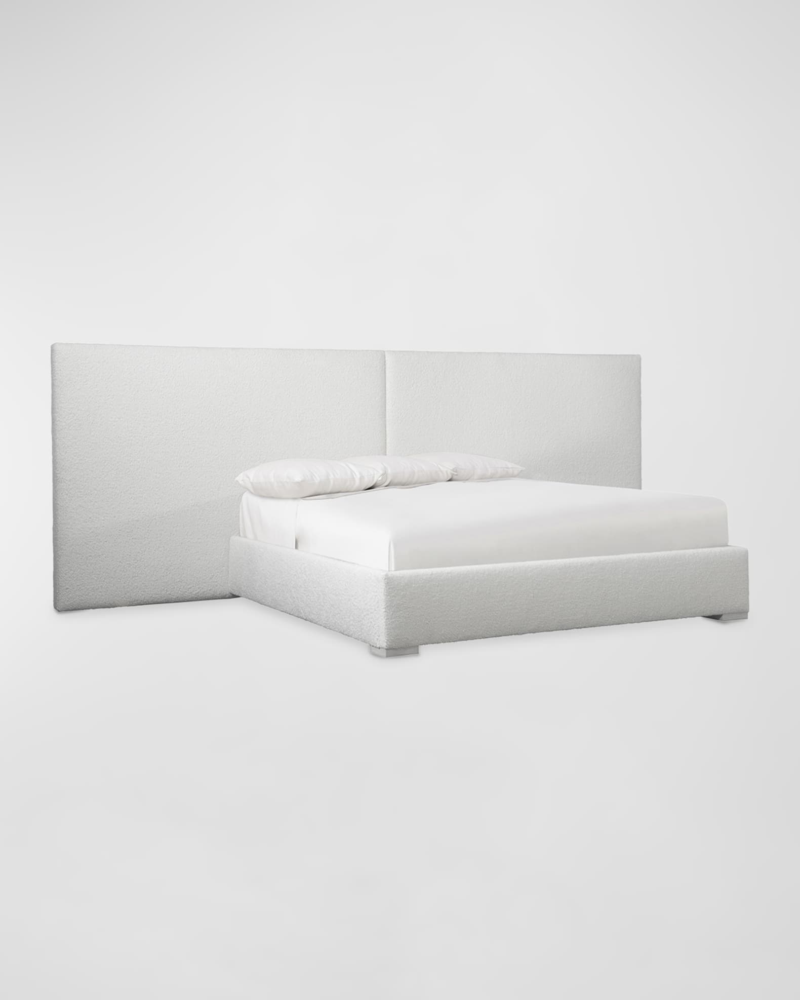 Bernhardt Solaria Extended Panel Upholstered King Bed | Neiman Marcus