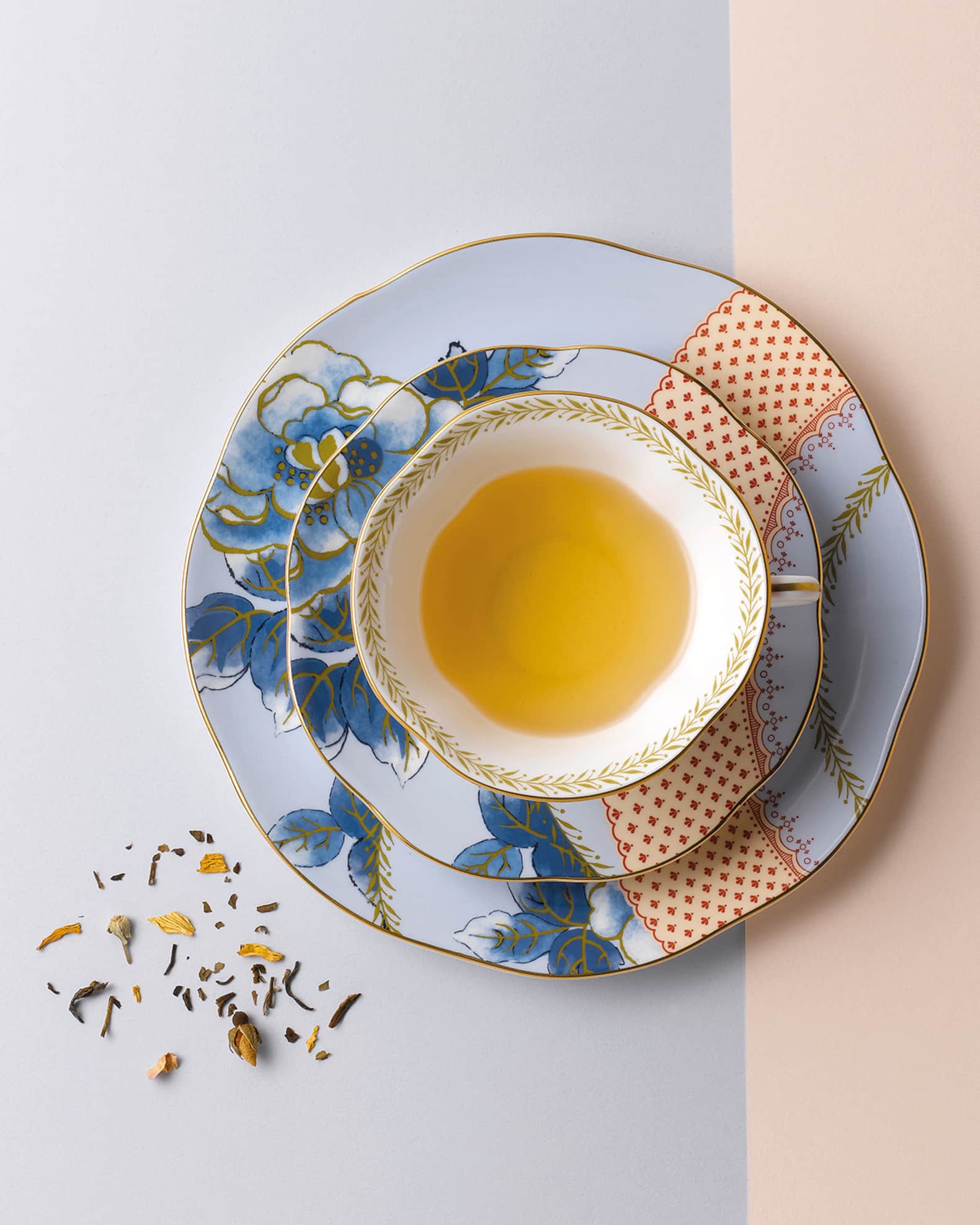 Wedgwood Butterfly Bloom Tecup & Saucer Set | Neiman Marcus