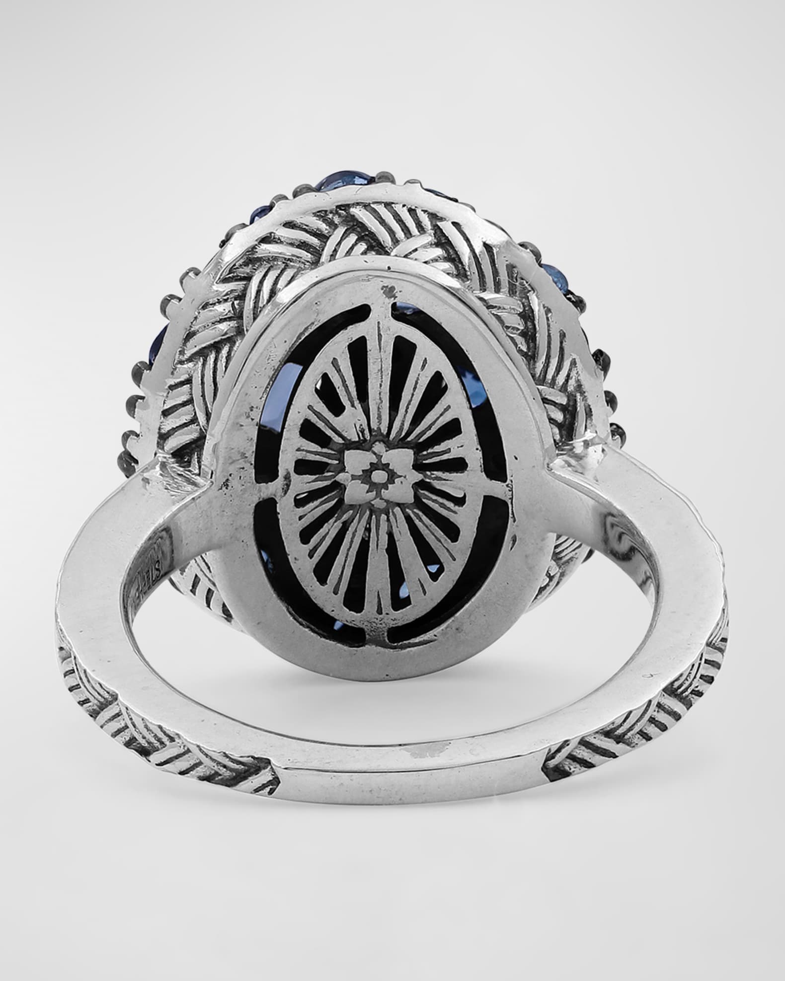 Stephen Dweck London Blue Topaz Ring in Sterling Silver, Size 7 ...