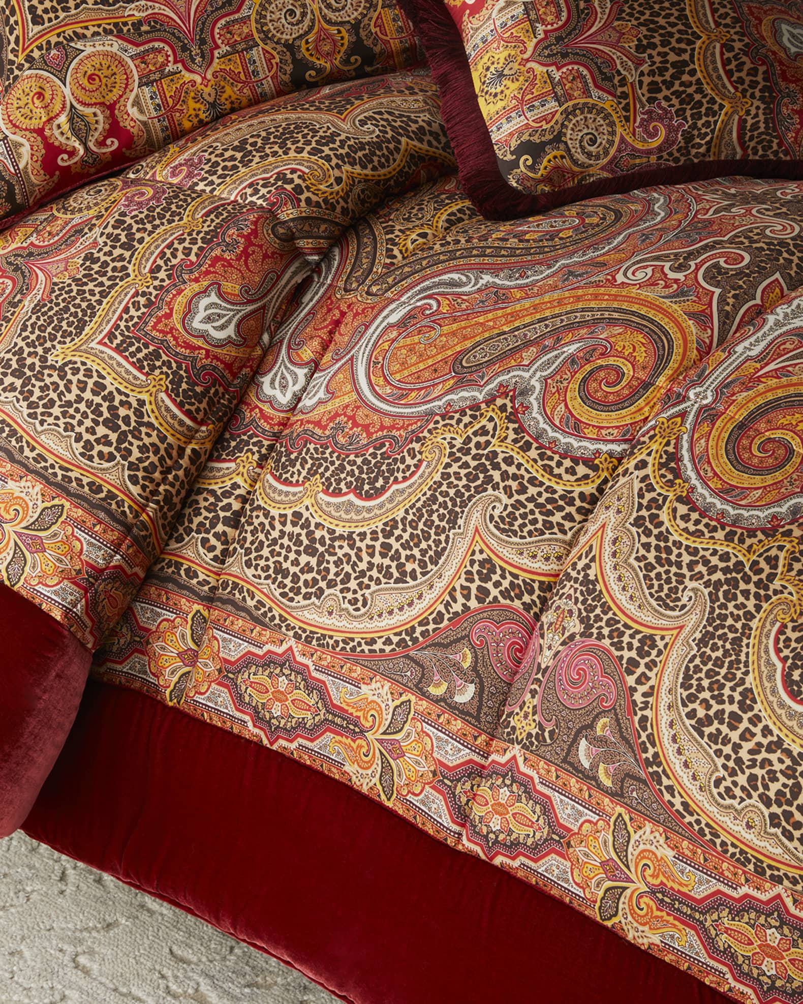 Etro New Forest King Comforter Set | Neiman Marcus