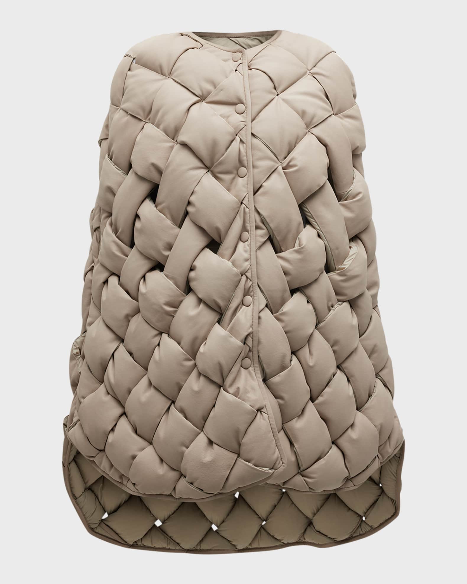 ANNE VEST Vera Woven Parka Coat | Neiman Marcus