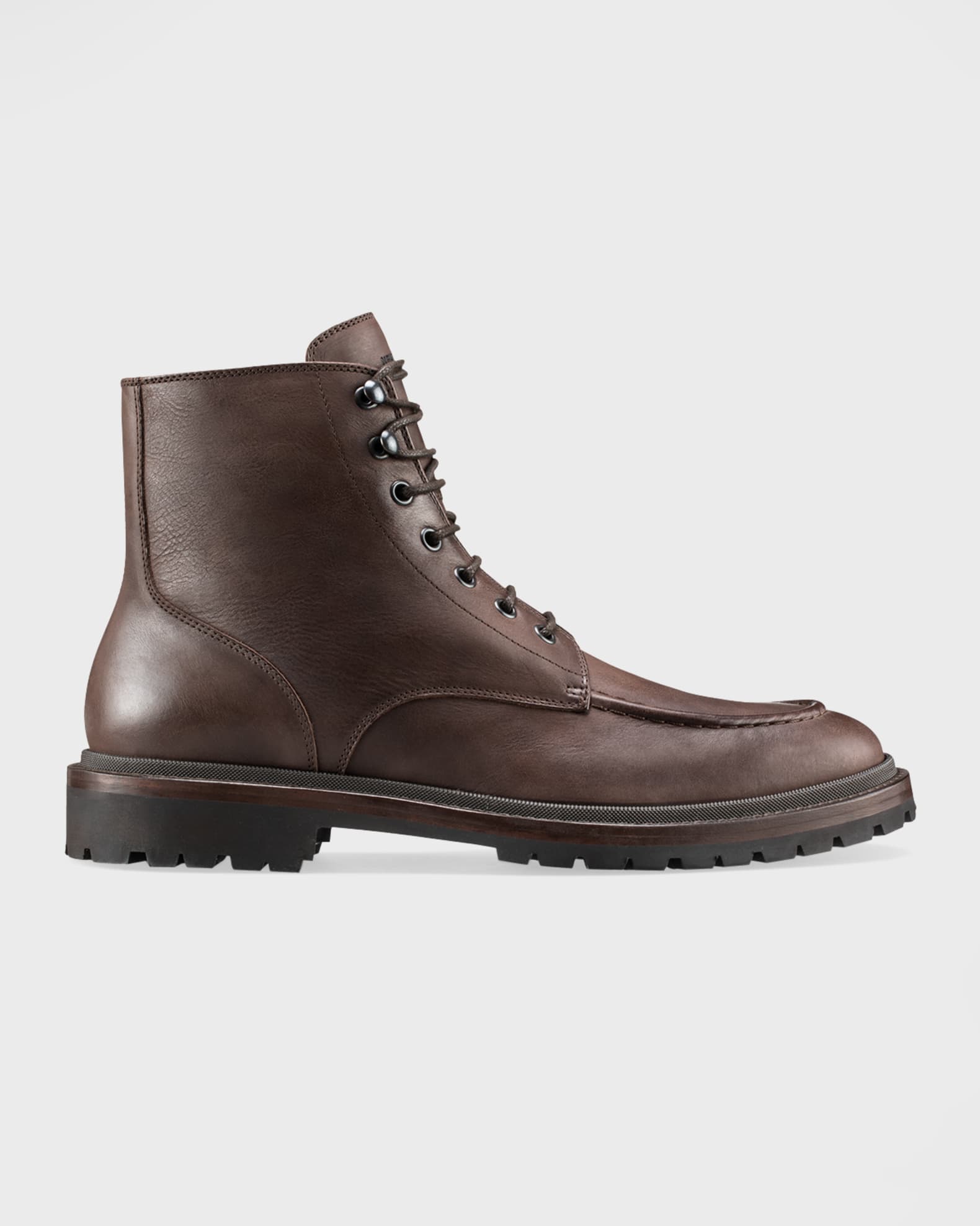 Koio Men's Milo Leather Lace-Up Combat Boots | Neiman Marcus