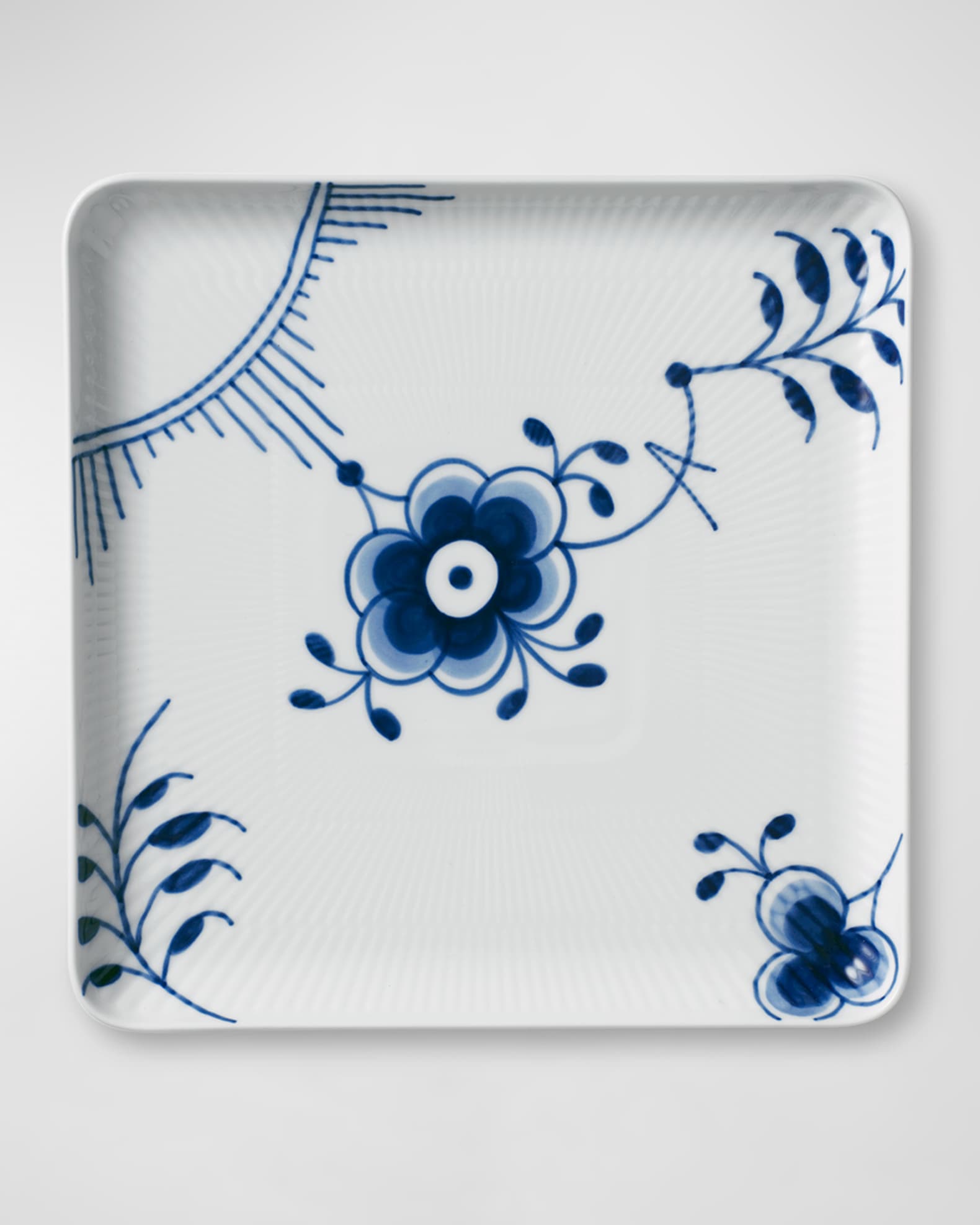 Royal Copenhagen Fluted Mega Large Square Plate | Neiman Marcus