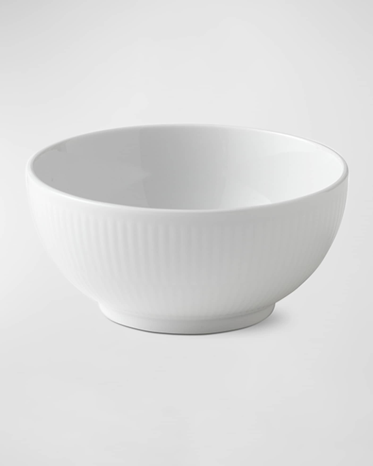 Royal Copenhagen White Fluted Plain Bowl | Neiman Marcus