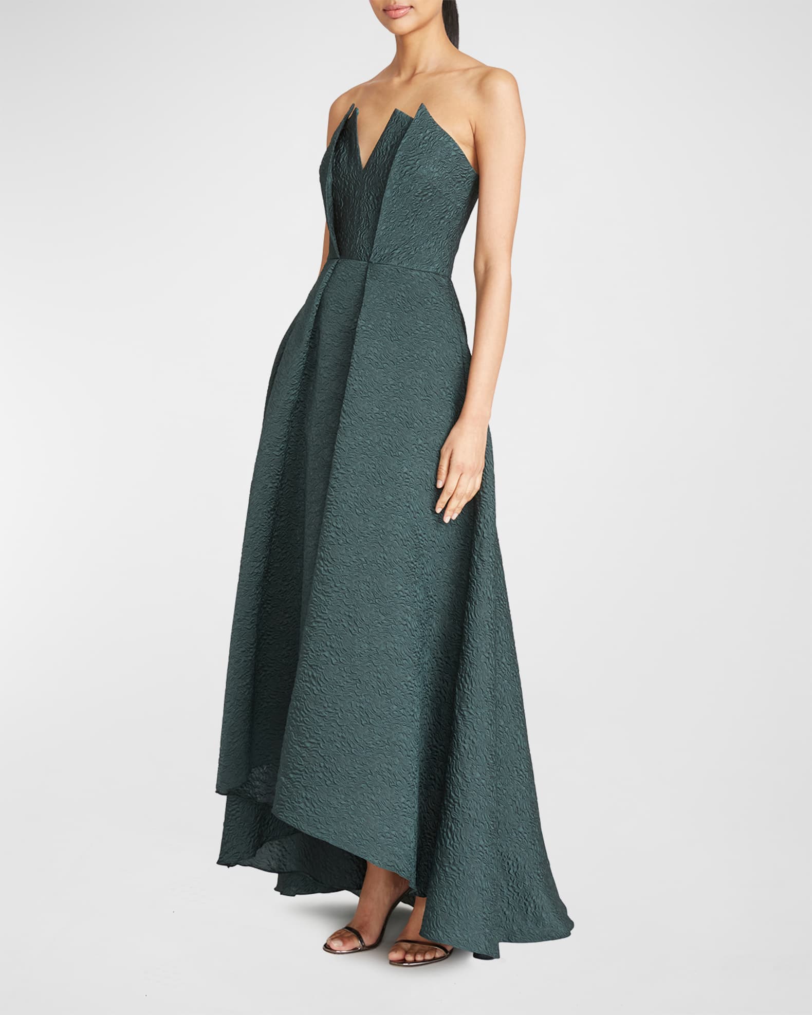 Theia Imogen Strapless Gown | Neiman Marcus