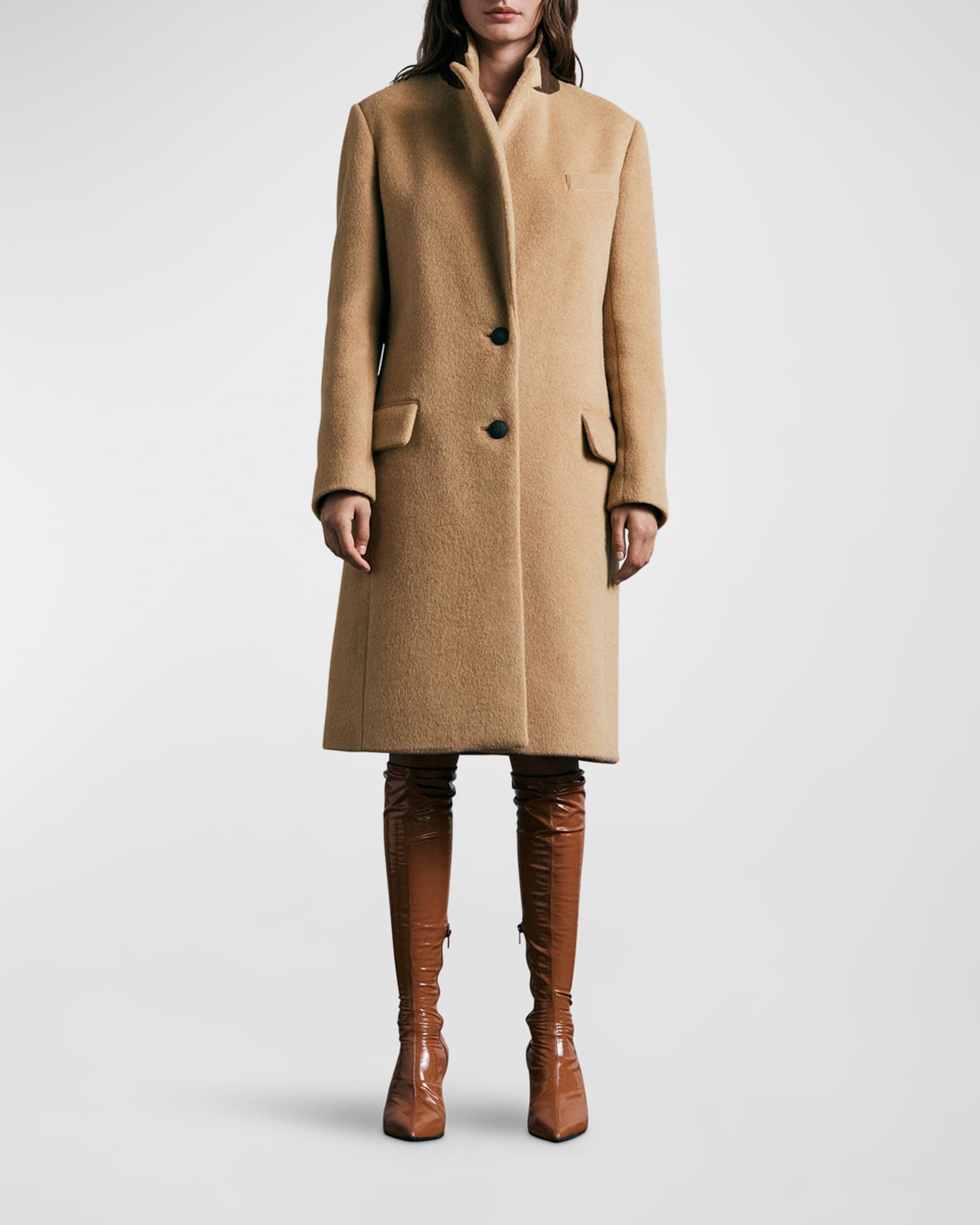 Rag & Bone Wooster Wool Coat | Neiman Marcus