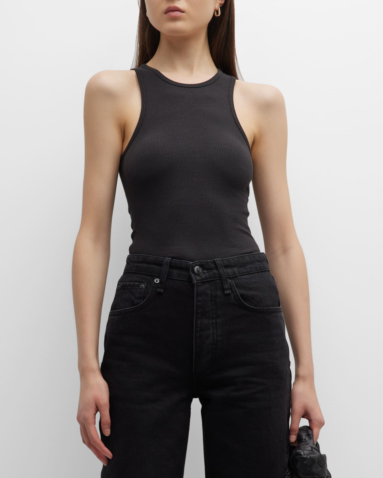Rag & Bone The Essential Ribbed Tank Top | Neiman Marcus