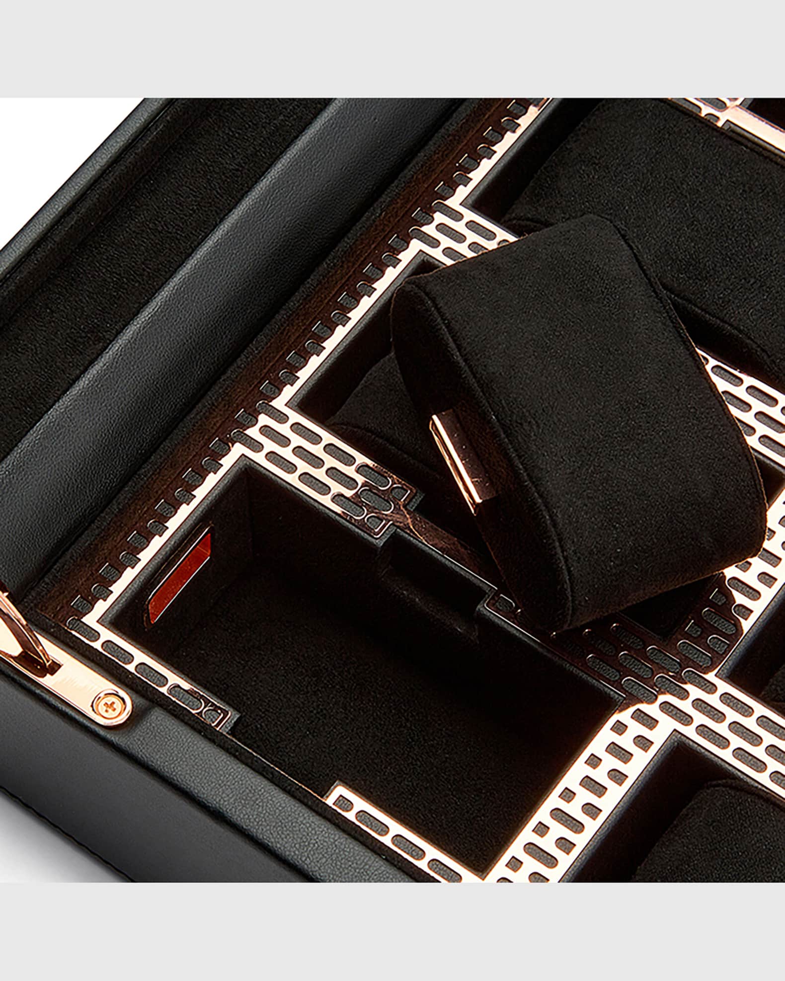WOLF Axis 8-Piece Watch Box | Neiman Marcus