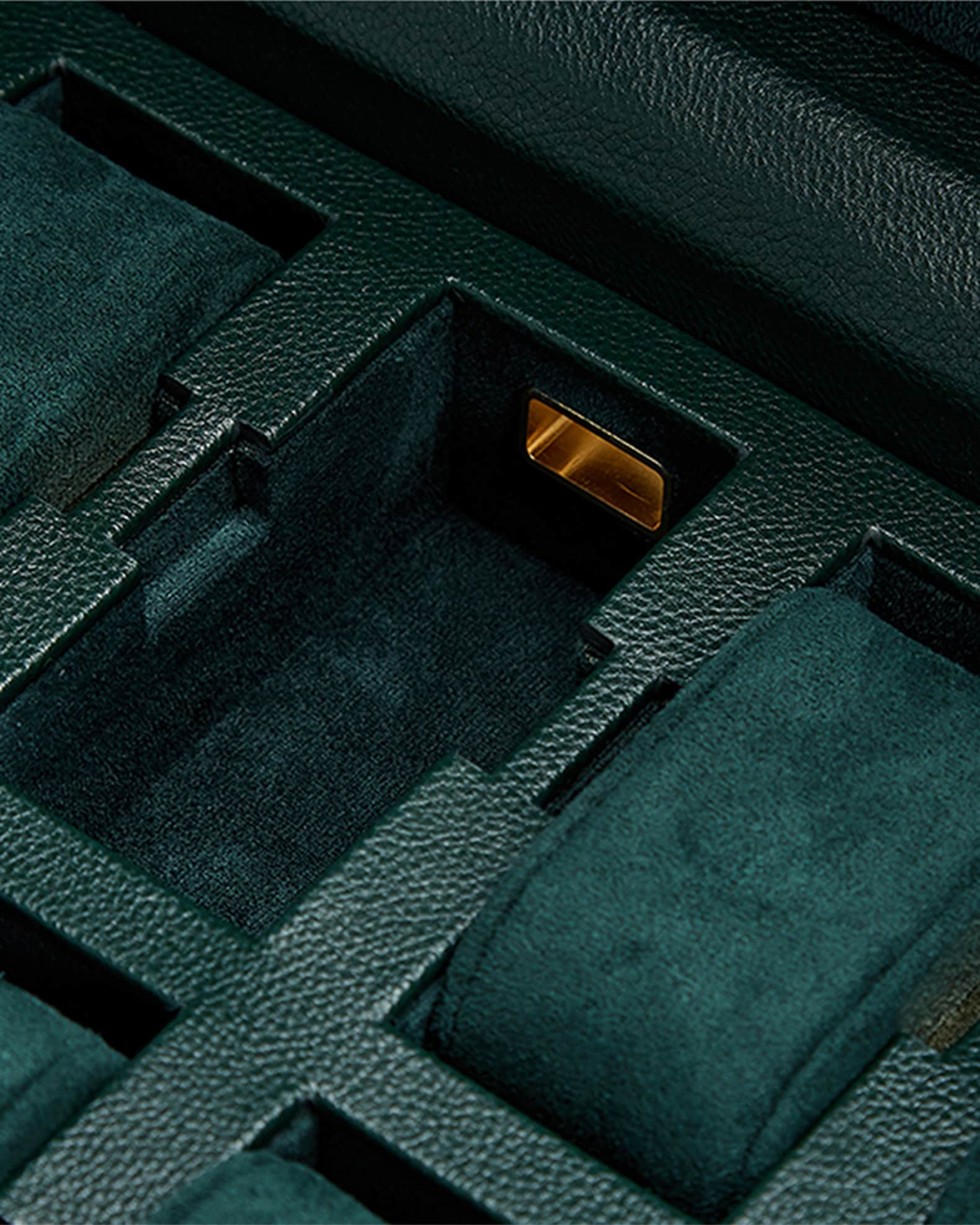 WOLF British Racing 15-Piece Watch Storage Box | Neiman Marcus