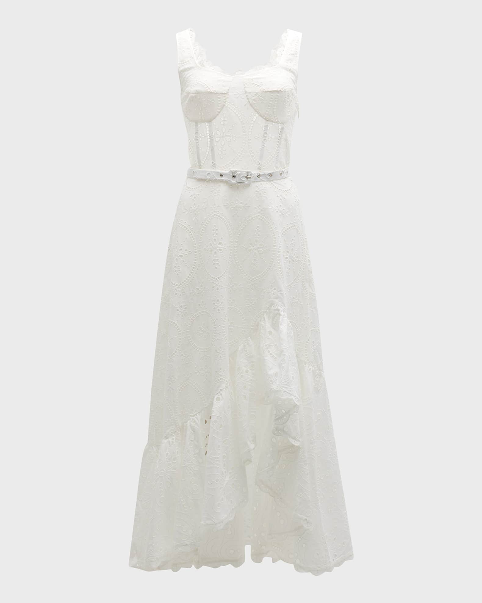 CHARO RUIZ IBIZA Tatyana Tiered-Ruffle Sleeveless Midi Dress | Neiman ...