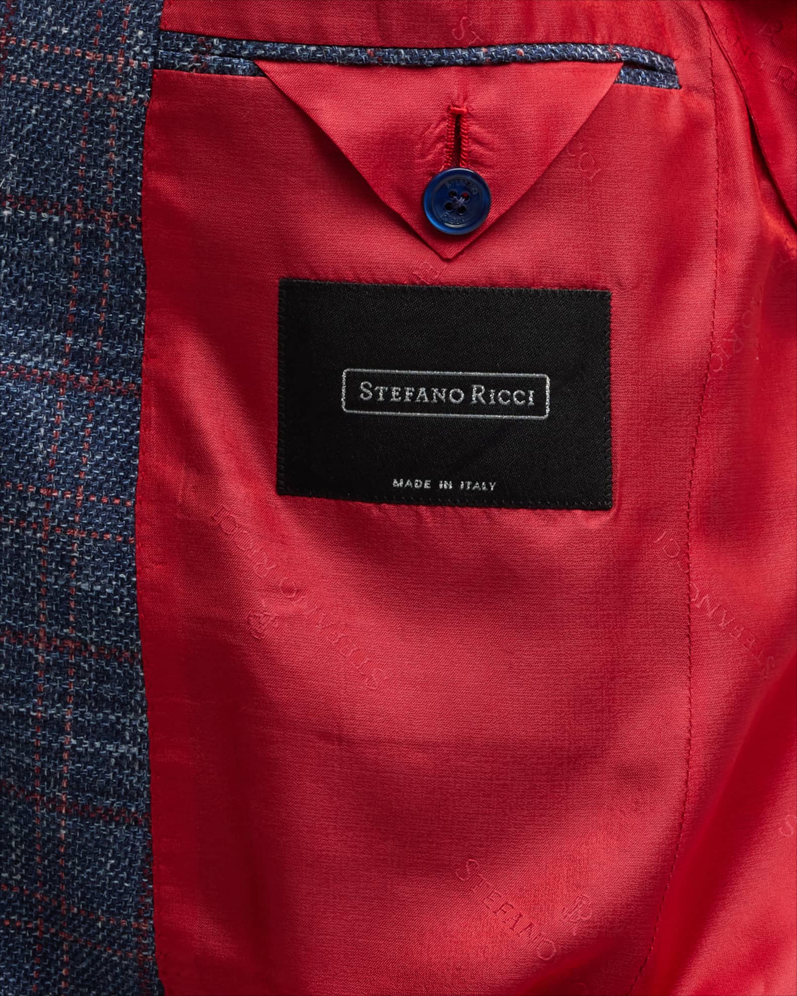 Stefano Ricci Men's Plaid Wool-Blend Sport Coat | Neiman Marcus