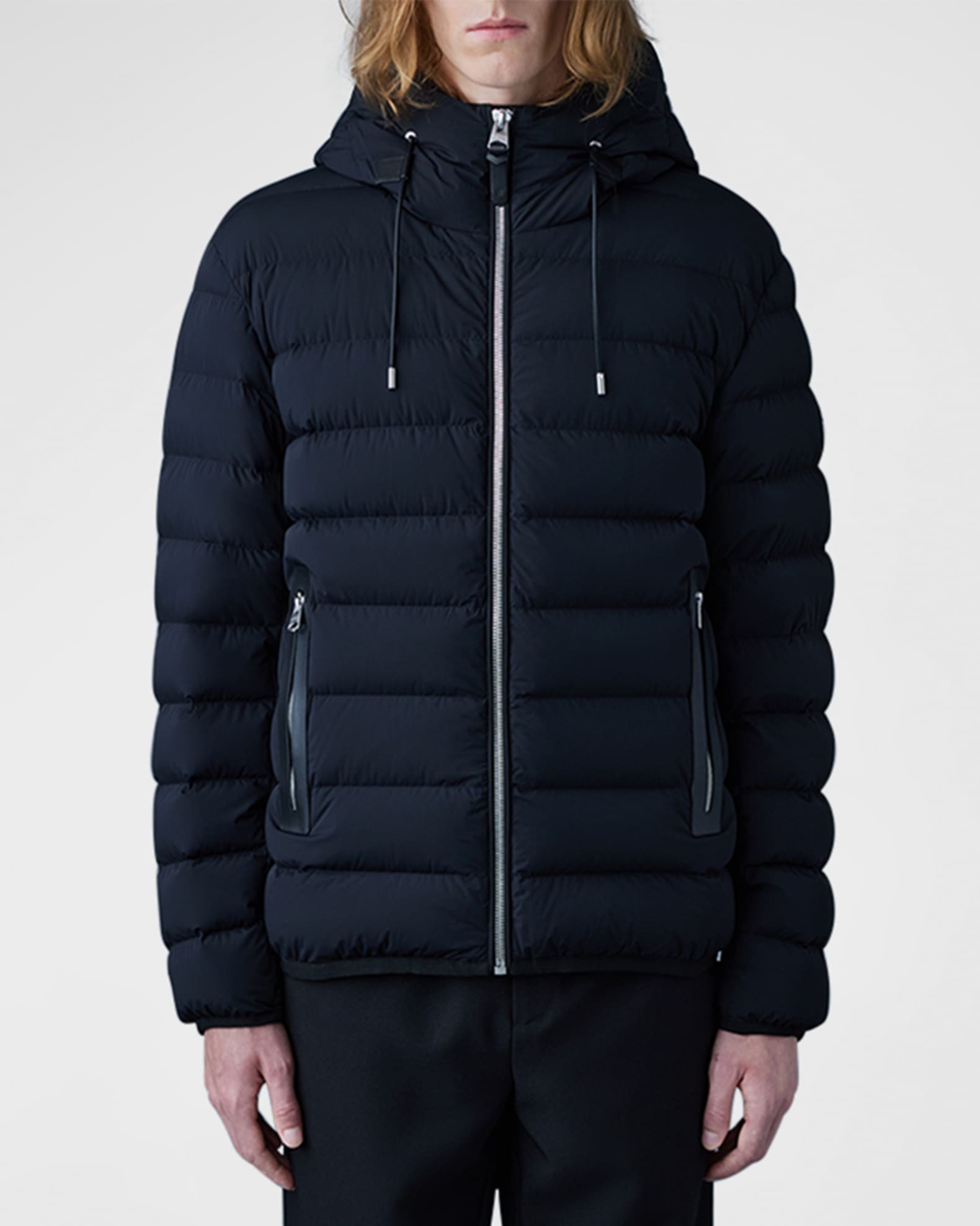 Mackage Men's Jack Hooded Down Coat | Neiman Marcus