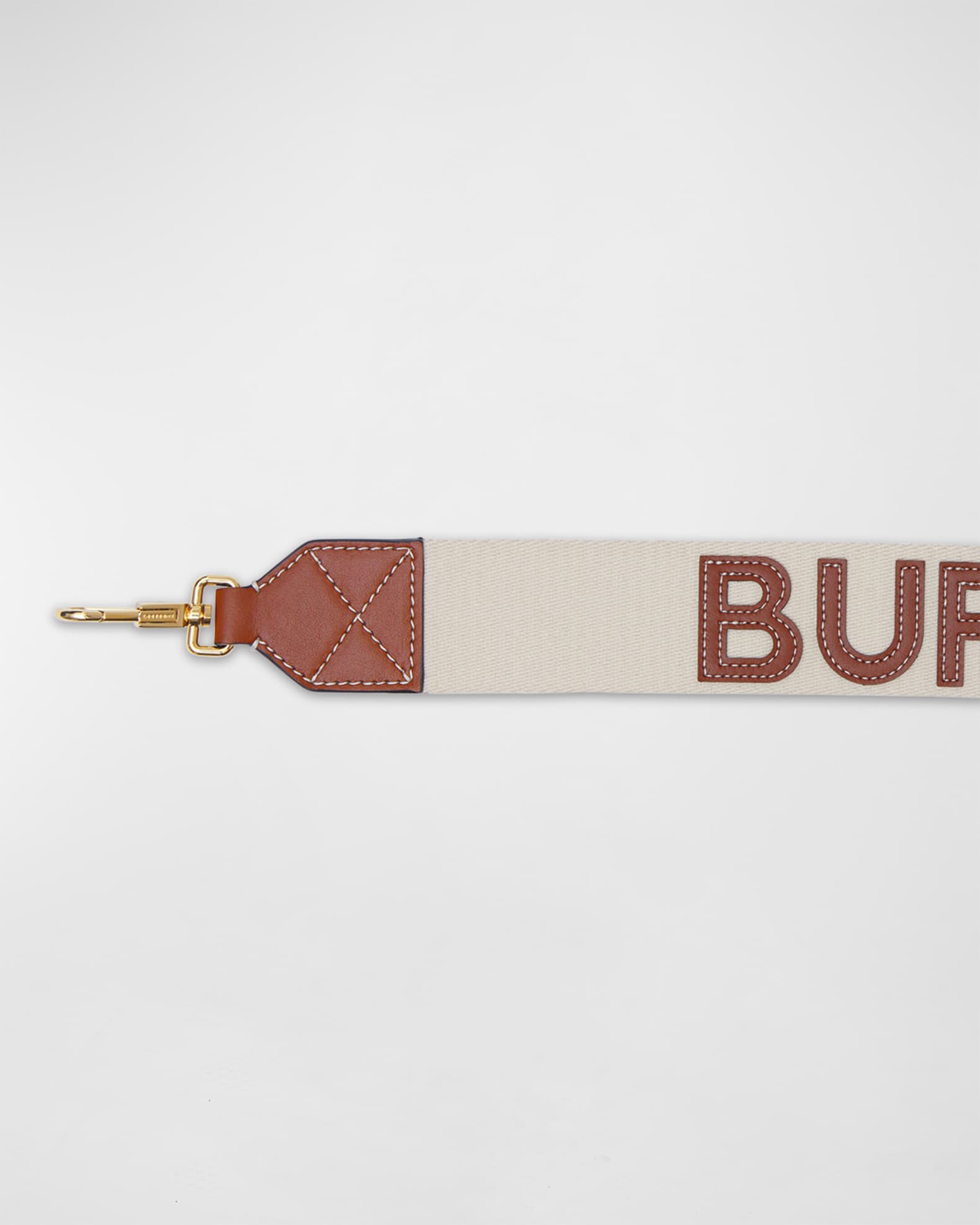 Burberry Logo Web Shoulder Strap | Neiman Marcus
