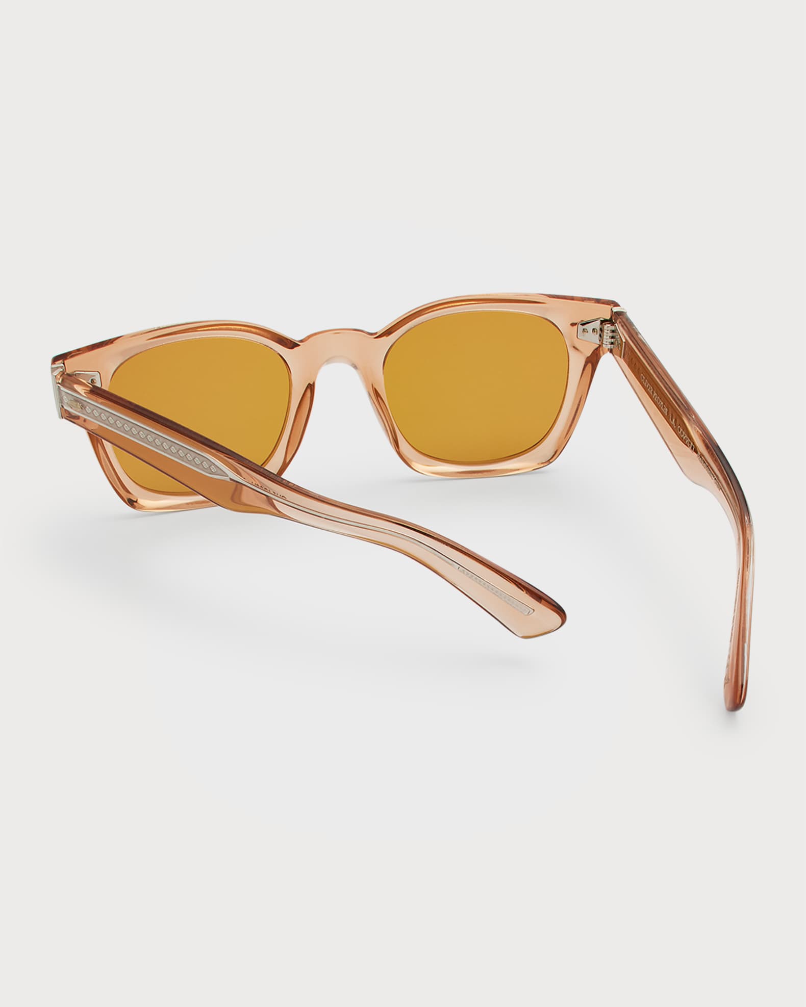 Oliver Peoples Merceaux Round Keyhole Sunglasses | Neiman Marcus