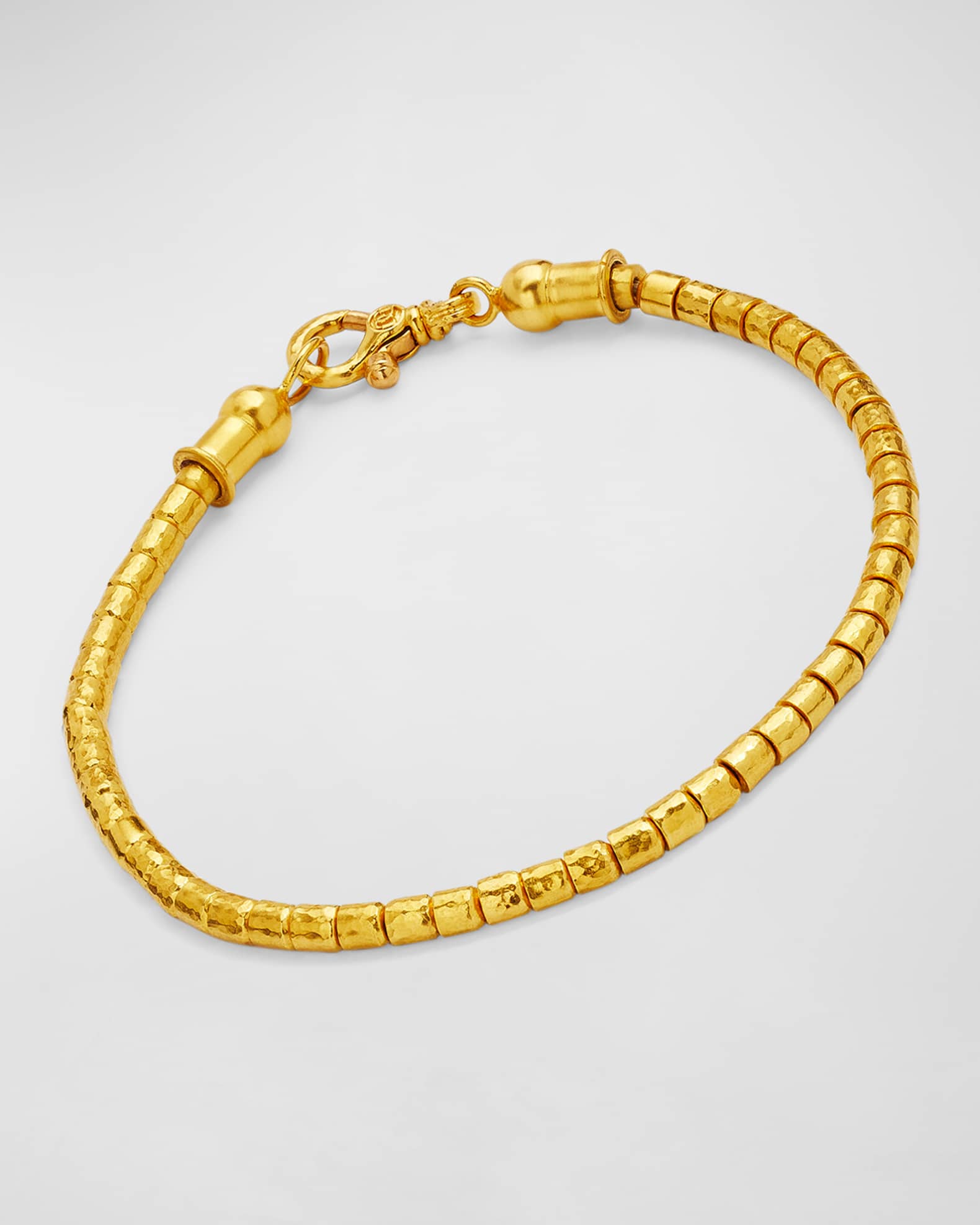 Gurhan Men's All Around 24K Yellow Gold Beaded Bracelet | Neiman Marcus